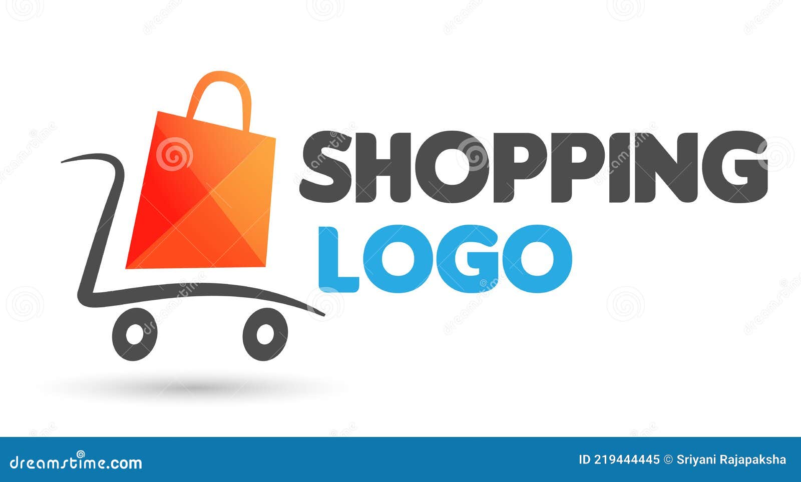 Shopping Cart and Bag Logo Online Selling Market Shipping Buy and Sell ...