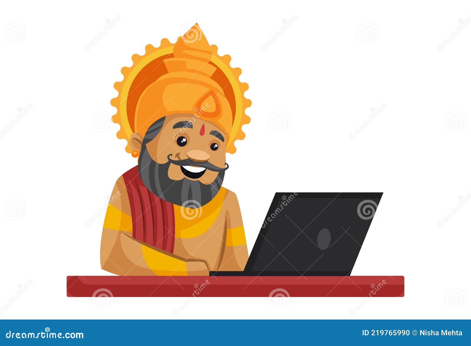 Computer Guru Cartoon