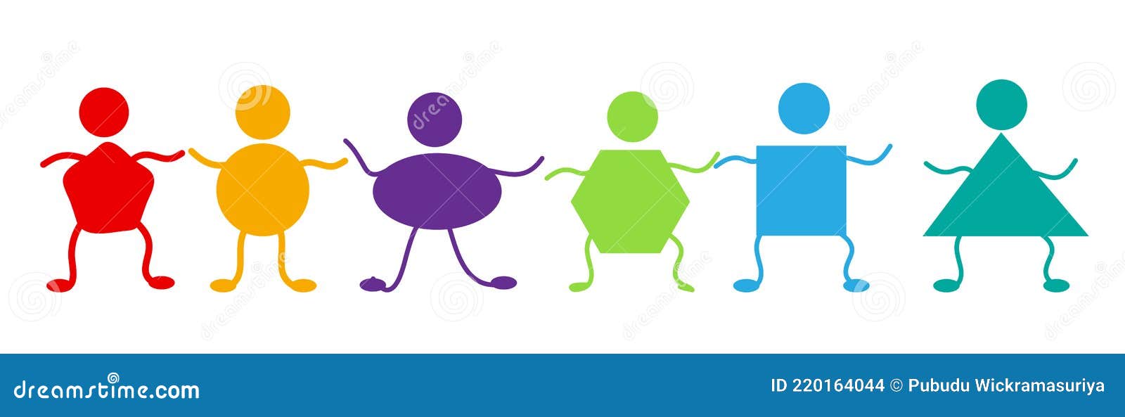 Colorful Kids Happy Communication Cartoon Happiness Friends Child ...