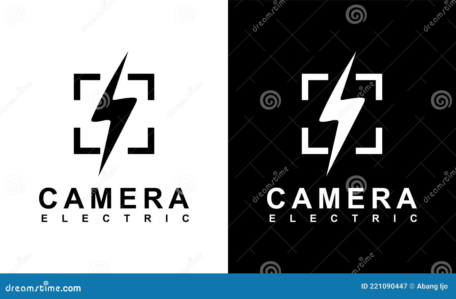 Lightning Camera Equipment Icon Illsutration Or Logo Vector ...