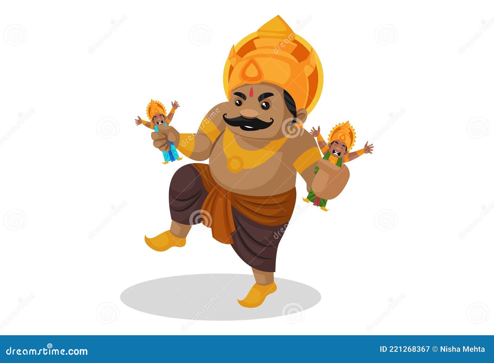 Kumbhkaran Cartoons, Illustrations & Vector Stock Images - 16 Pictures ...