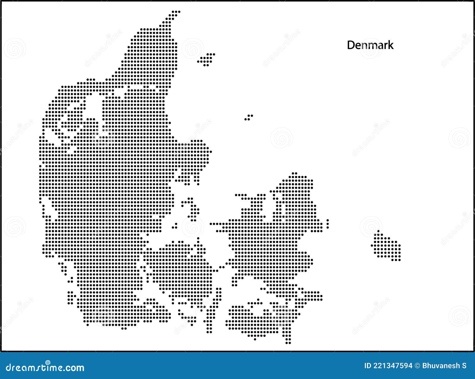 Denmark Country Design Template Flat Cartoon Style | CartoonDealer.com ...