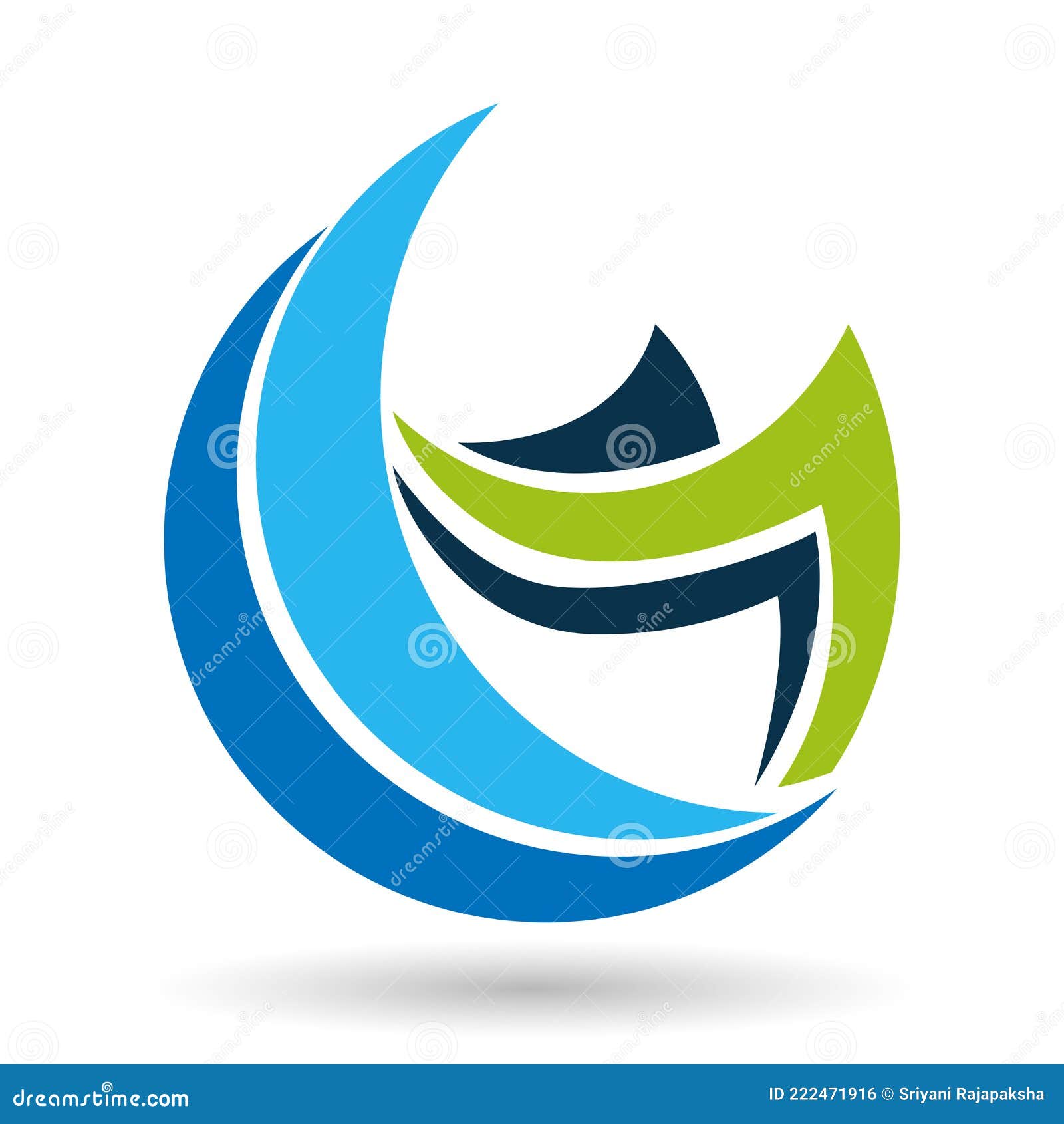 Sea Wave Globe Water Wave Ship Boat Sailing Wave Globe Illustrations ...