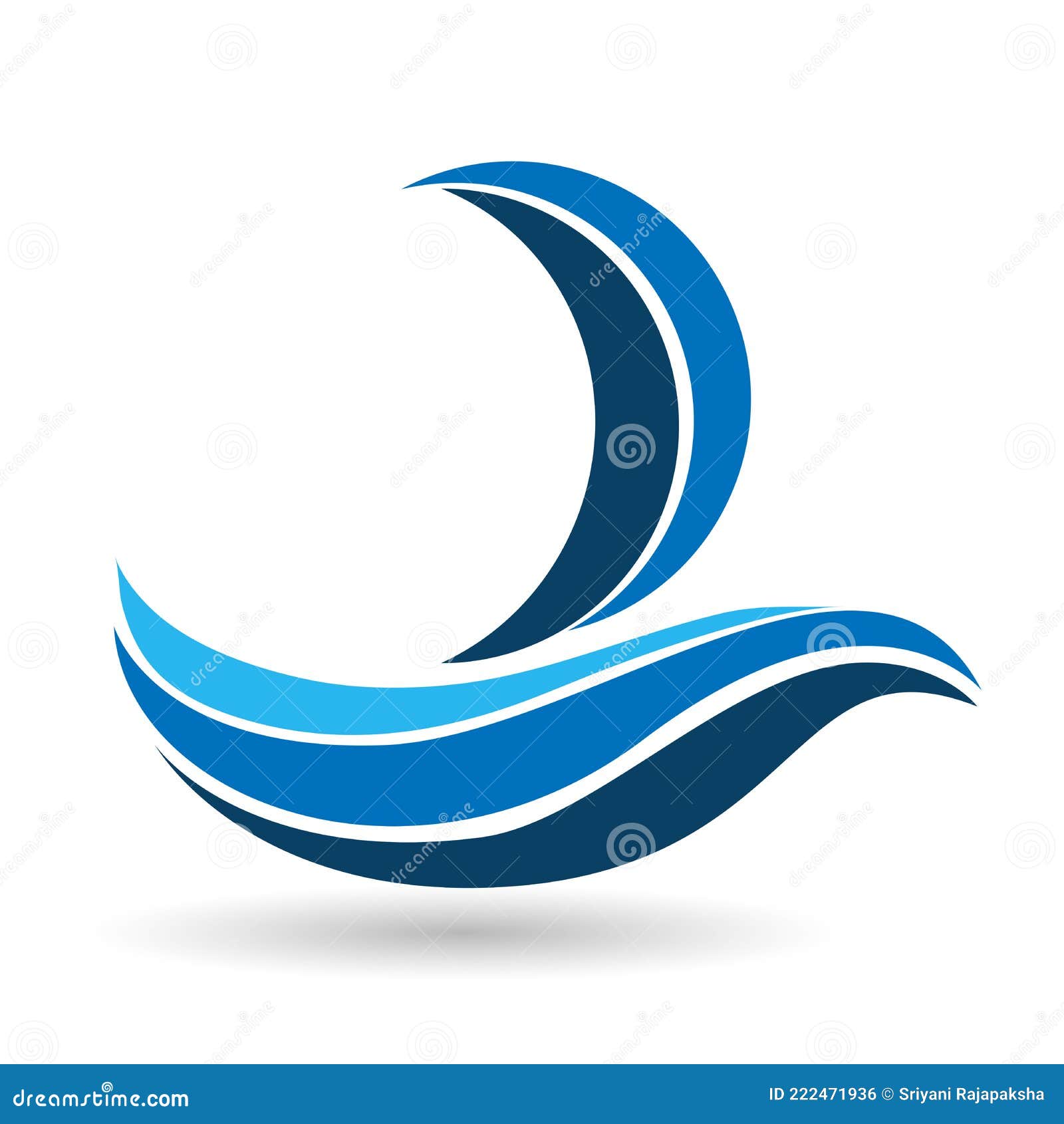 Sea Wave Globe Water Wave Ship Boat Sailing Wave Globe Illustrations ...