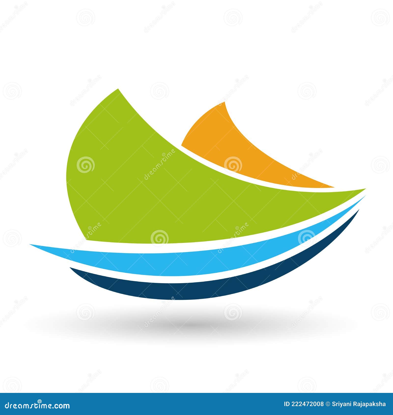 Sea Wave Globe Water Wave People Ship Boat Sailing Wave Globe ...