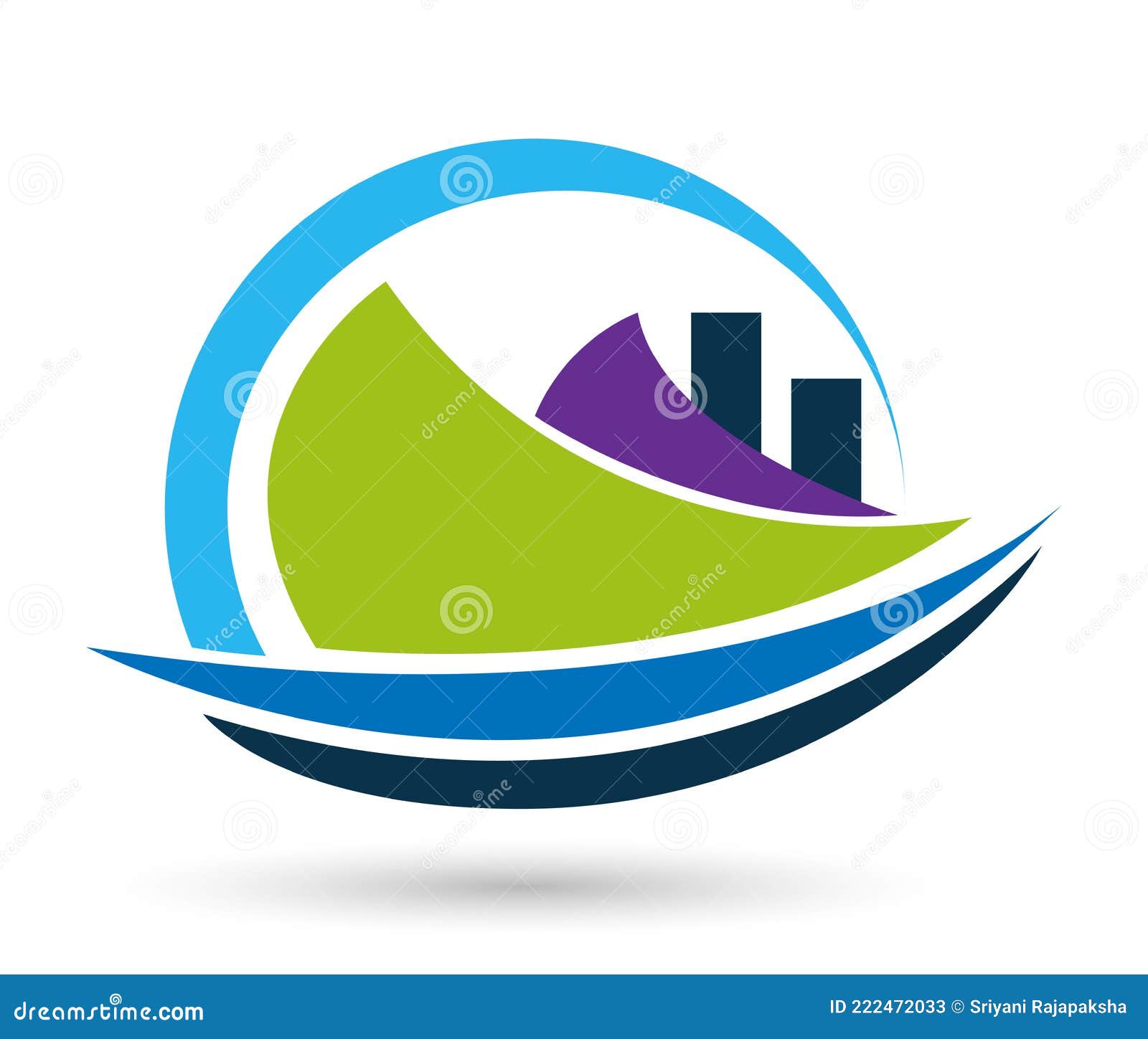 Sea Wave Globe Water Wave People Ship Boat Sailing Wave Globe ...