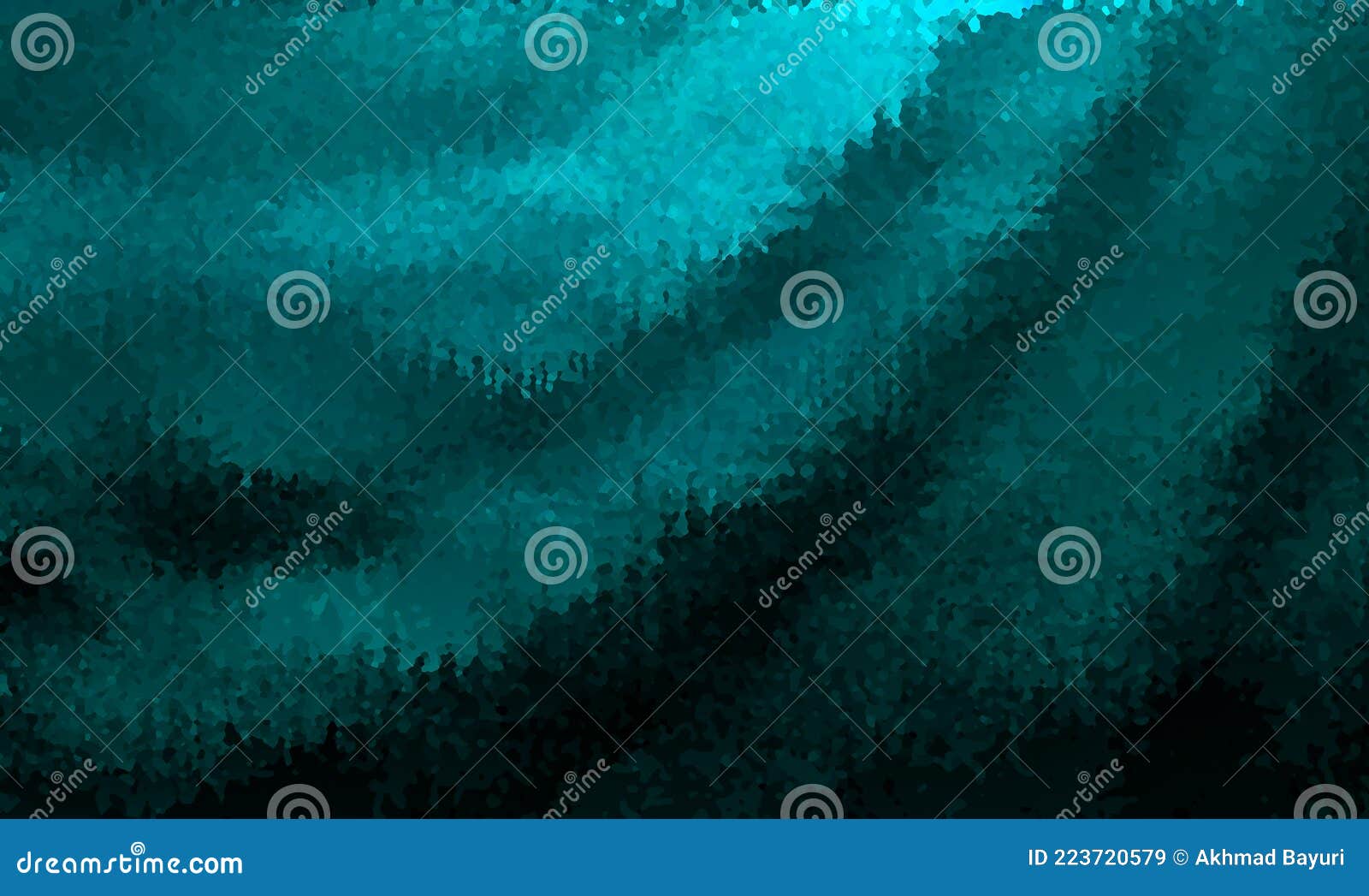 Abstract Turquoise Blue Color Patches Stock Illustration - Illustration ...