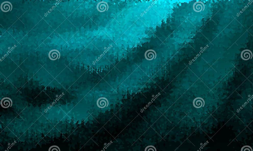 Abstract Turquoise Blue Color Patches Stock Illustration - Illustration ...