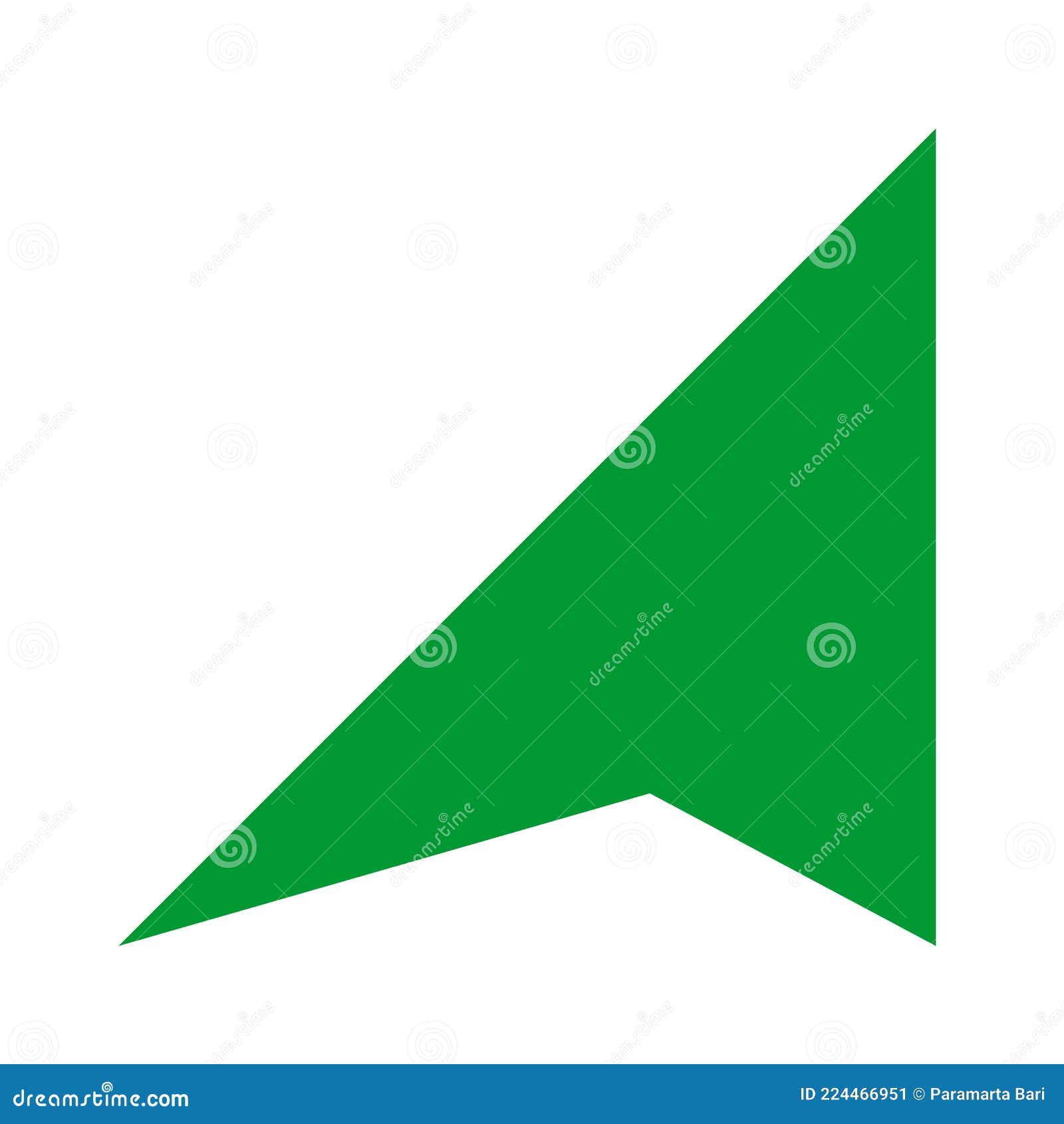 The Green Arrow, the Development Form of a Triangle, Which is Suitable ...