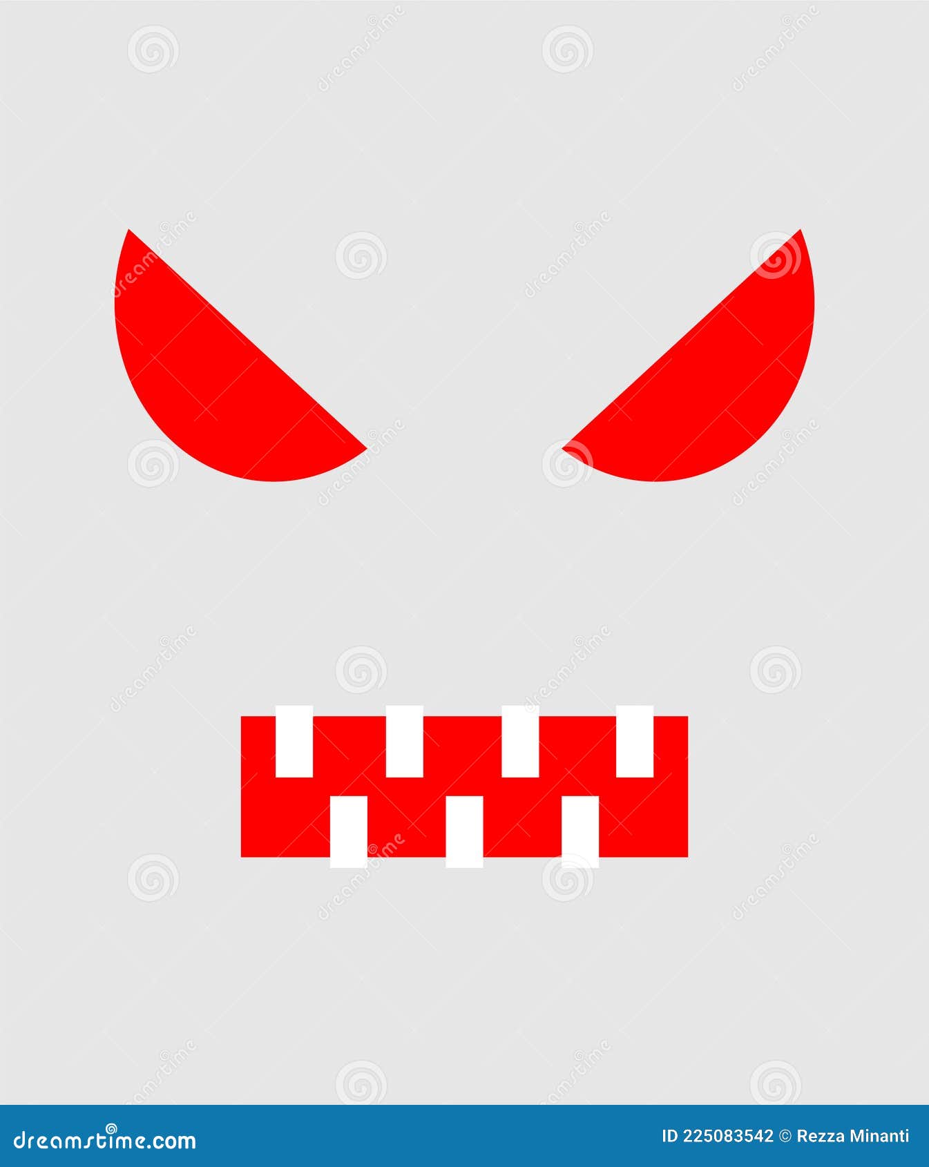 Vector of devil s red eyes stock vector. Illustration of diagram ...