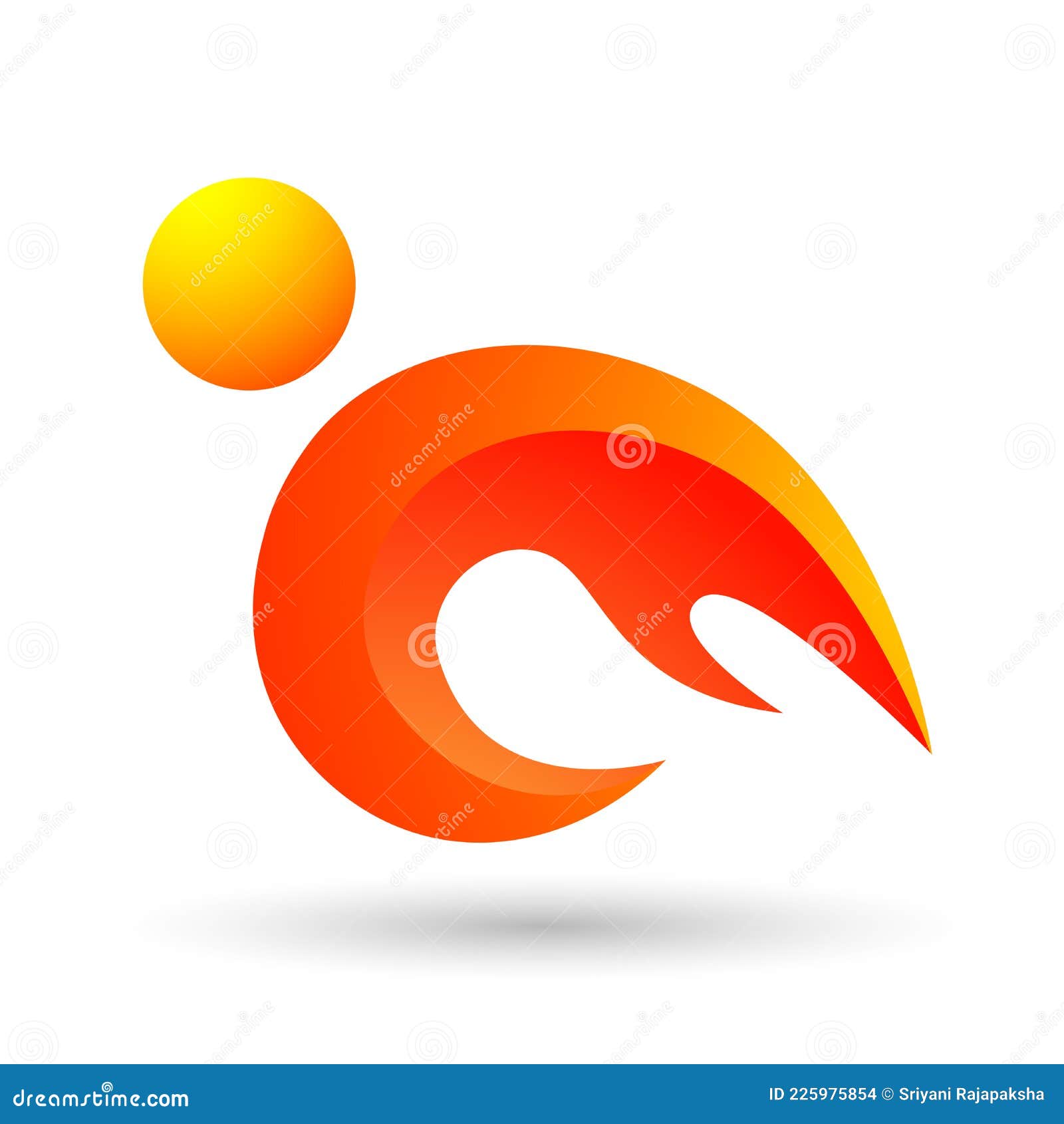 Fire Flame Modern Fire Man Abstract Fire Design Fire Wave Icon Logo ...