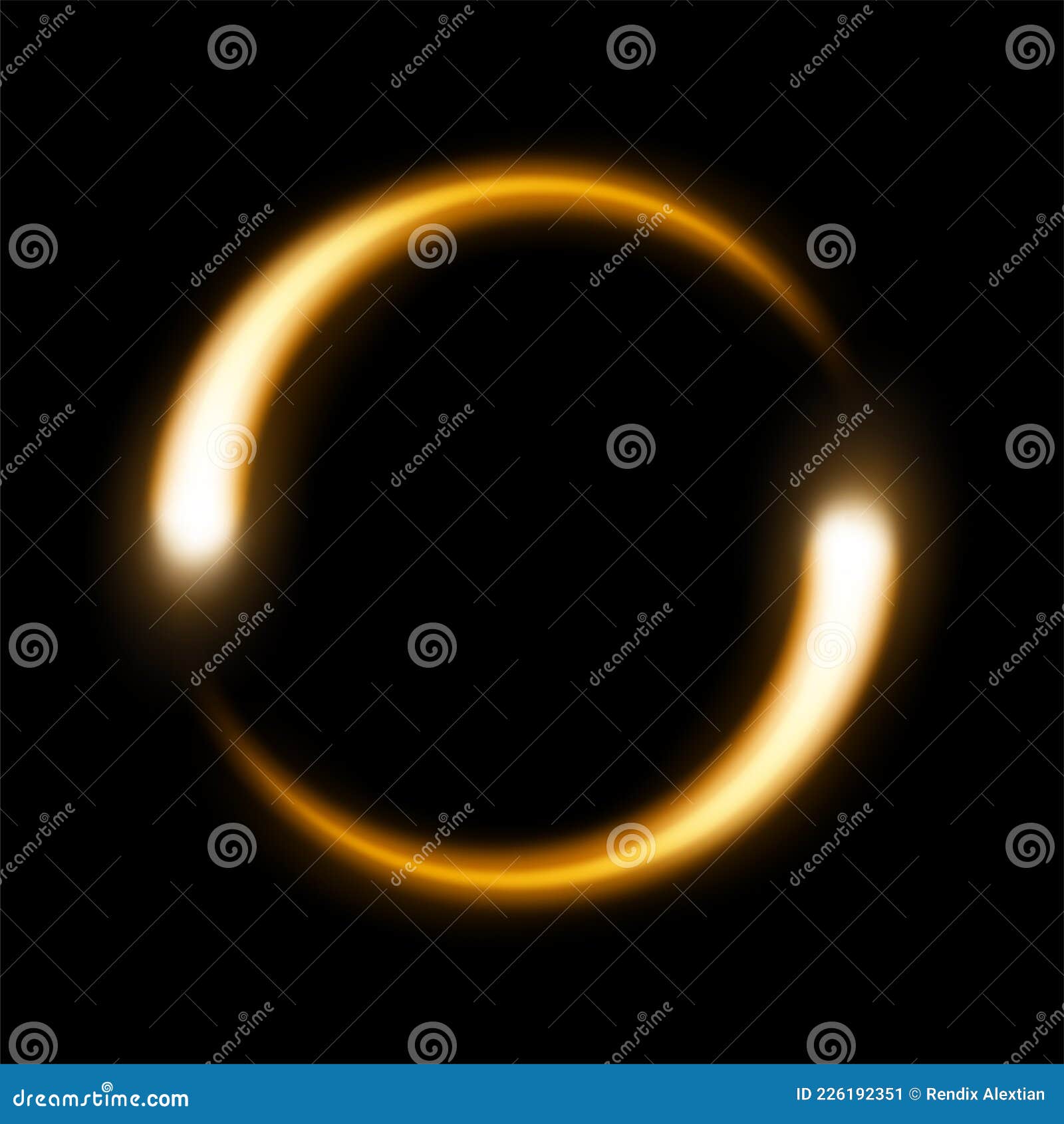 Round Yellow Light Twisted, Suitable for Product Advertising, Product ...