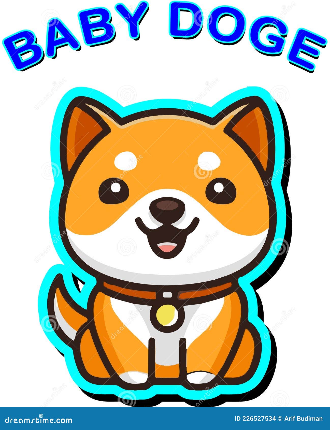 Baby Doge, Dogecoin Crypto Currency, for Web, Banner, Poster, Trading ...