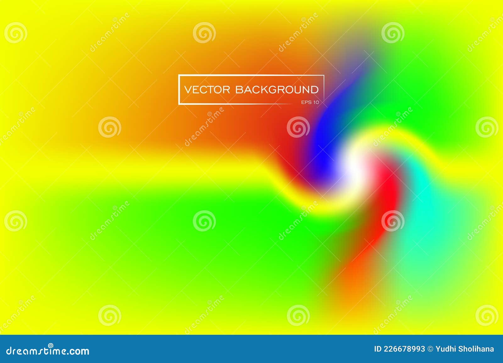 Rainbow Blur Background Vector Design Stock Vector - Illustration of ...