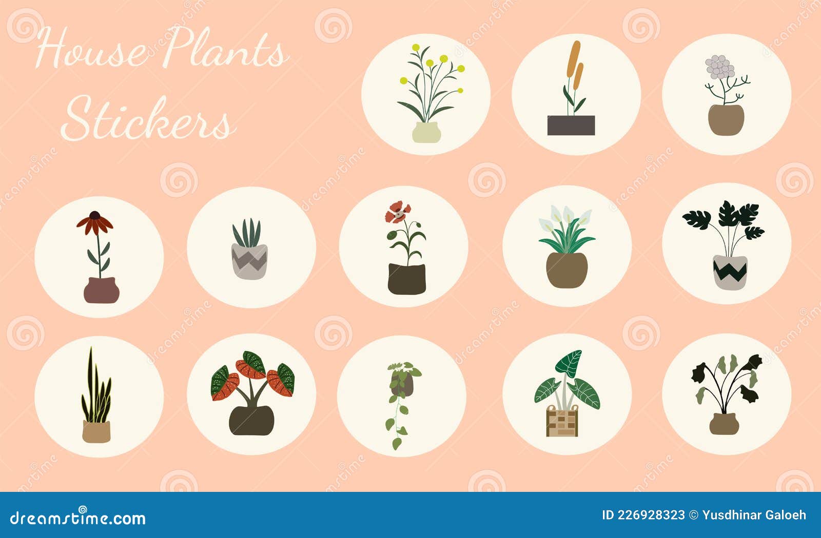 House Plans Stickers Vector Ilustration. Stock Vector - Illustration of ...