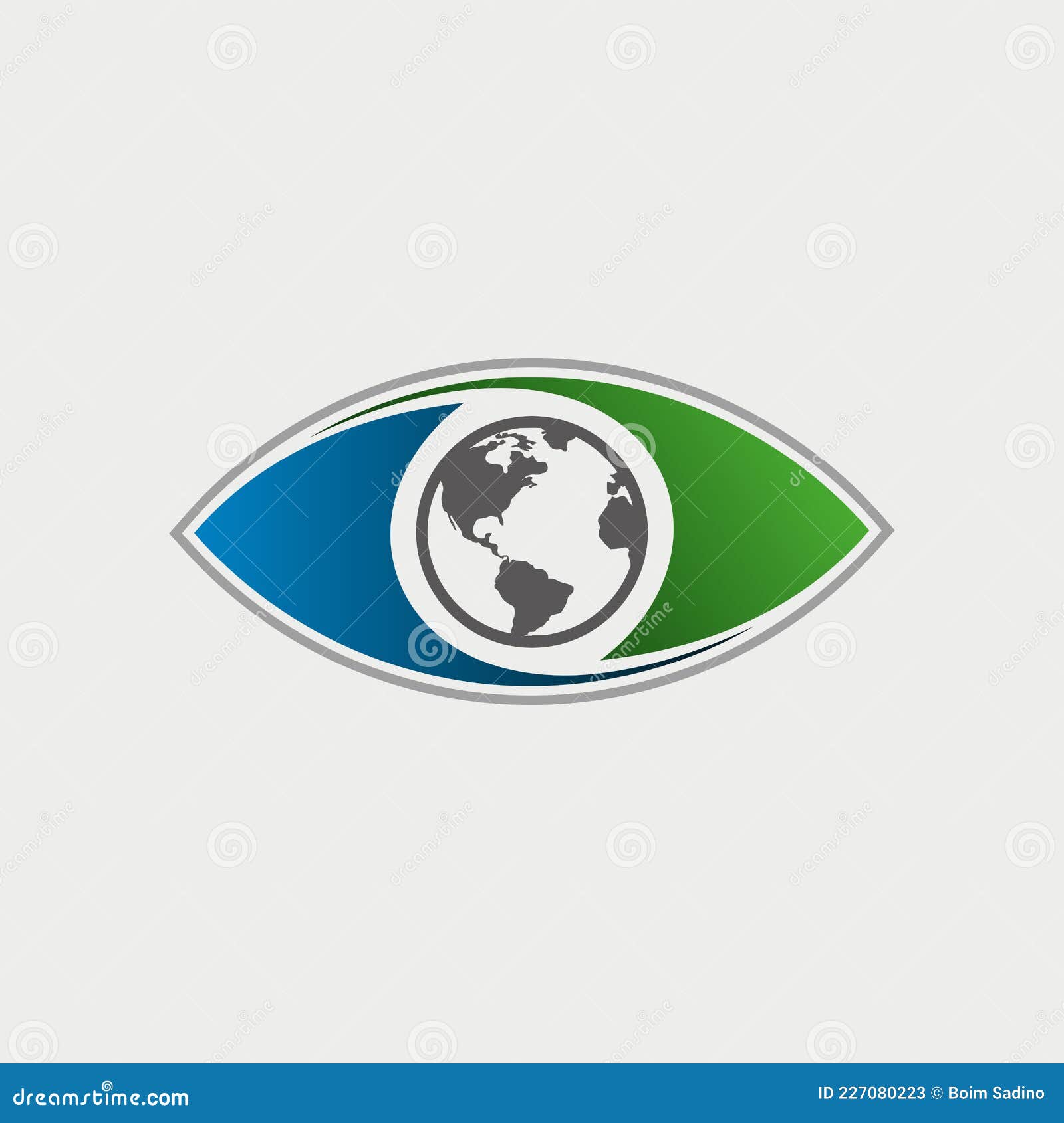Basic RGB eye globe stock vector. Illustration of diagram - 227080223