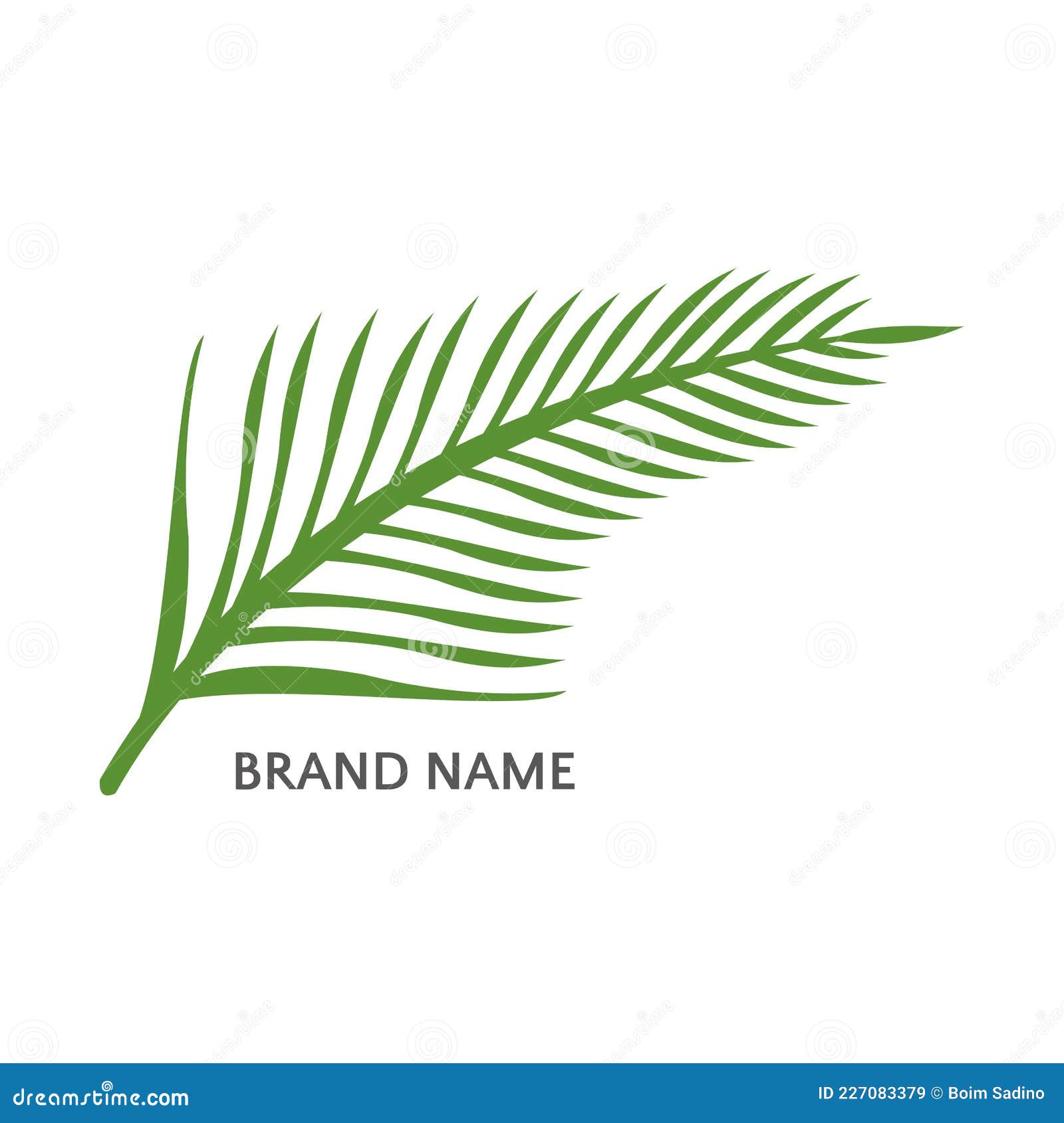 Basic RGB palm stock vector. Illustration of text, classic - 227083379