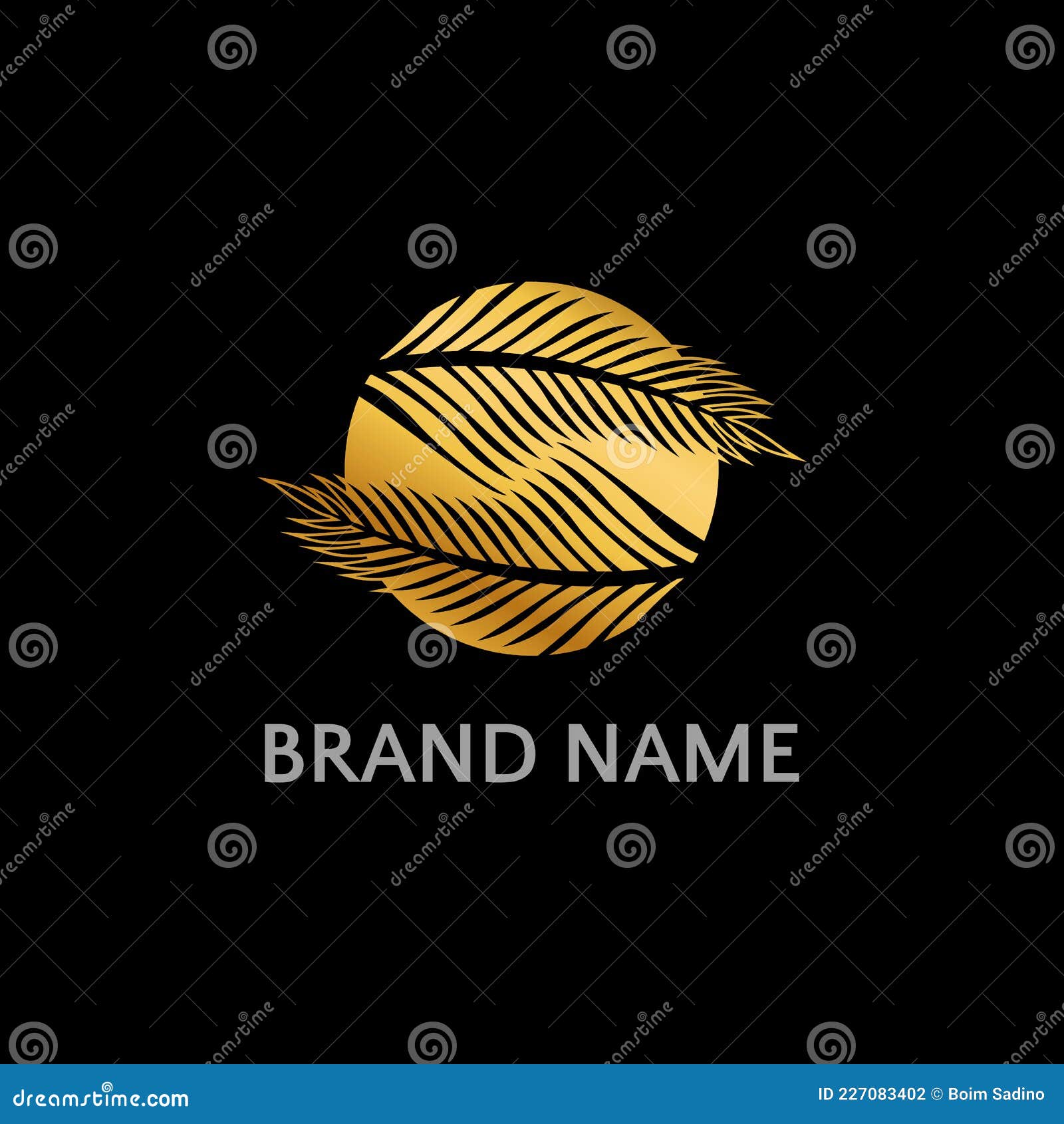 Timeless Logo Concept Icon Cartoon Vector | CartoonDealer.com #220335285