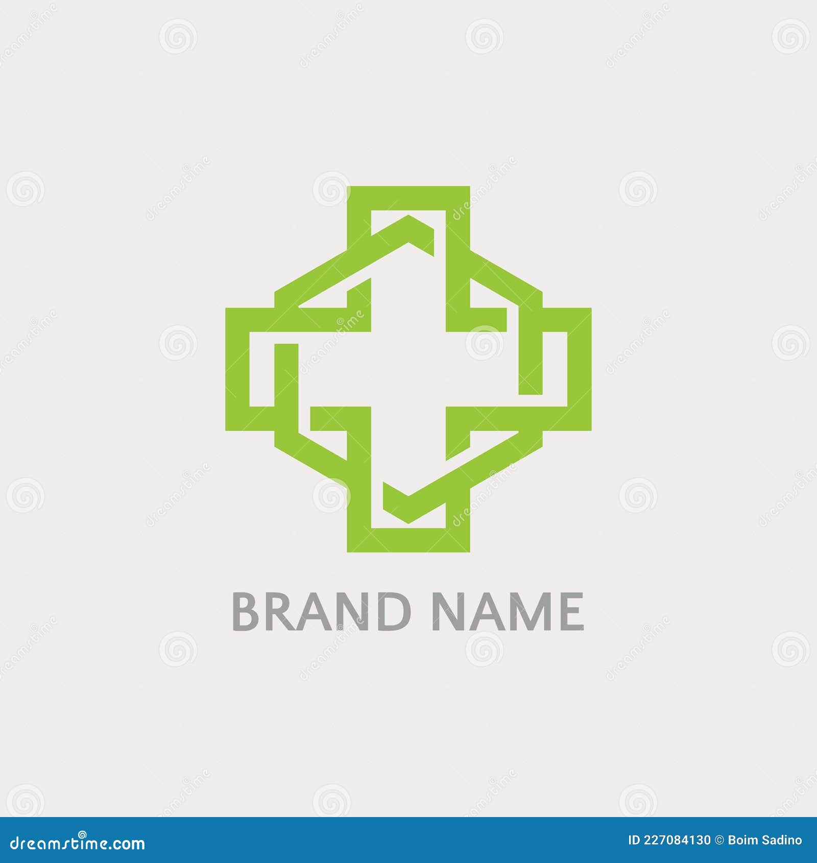 Basic RGB Simple Medic Logo Stock Vector - Illustration of presentation ...