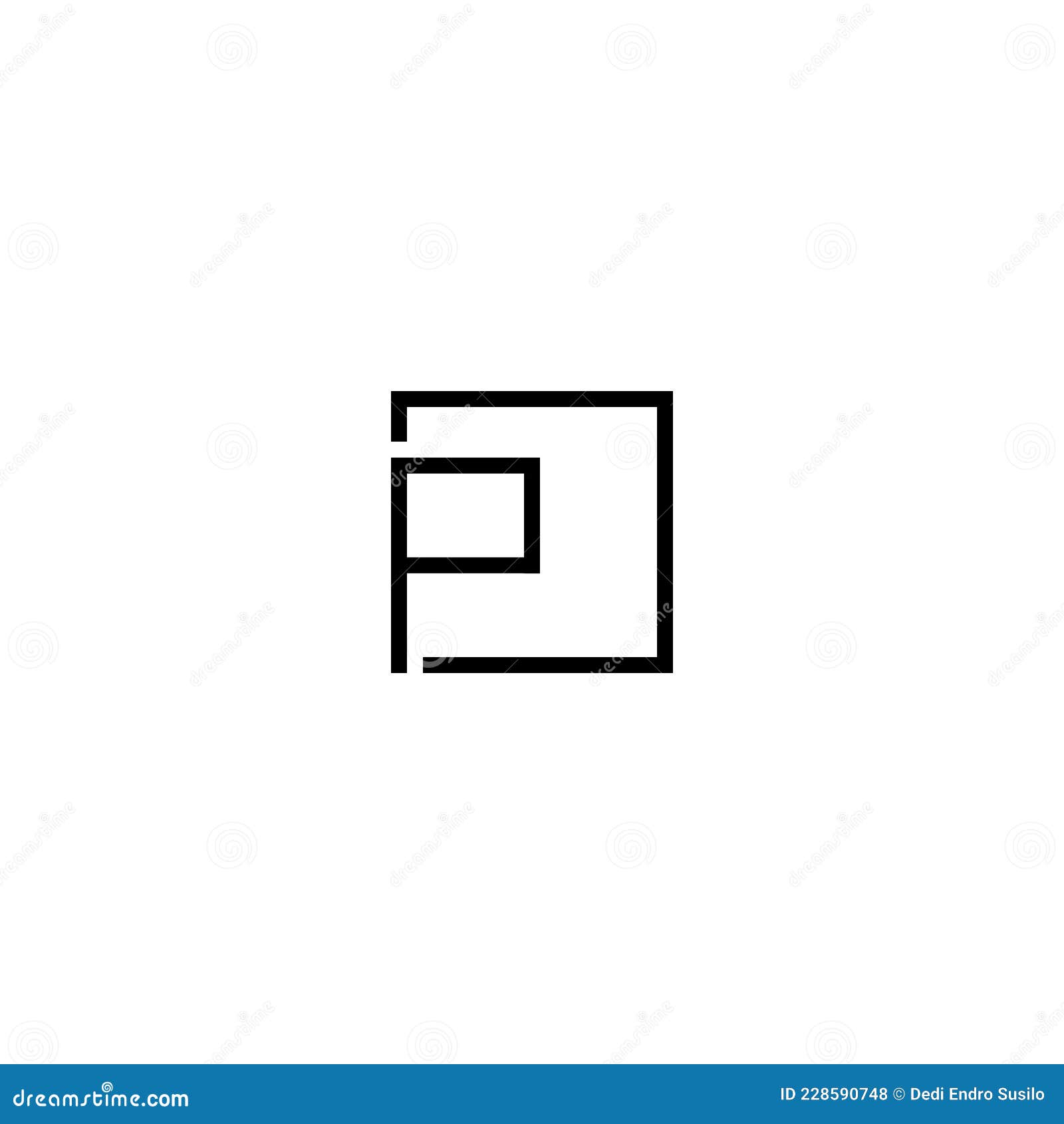 Logo, Symbol or Icon for a Company or Business with the Shape of the ...