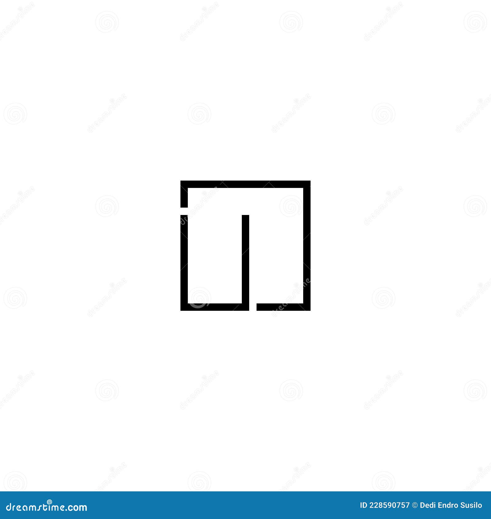 Logo, Symbol or Icon for a Company or Business with the Shape of the ...