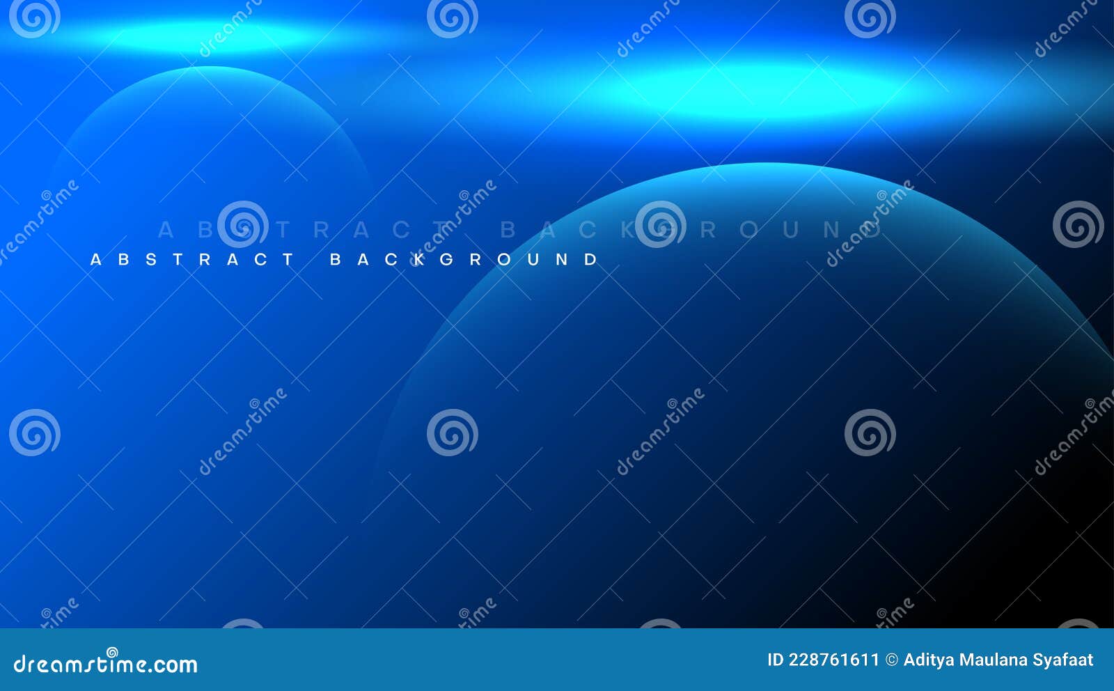 Abstract Blue Background with Light Stock Vector - Illustration of ...
