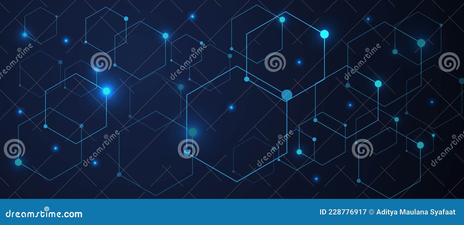 Abstract Social Networking Banner Background Stock Vector ...