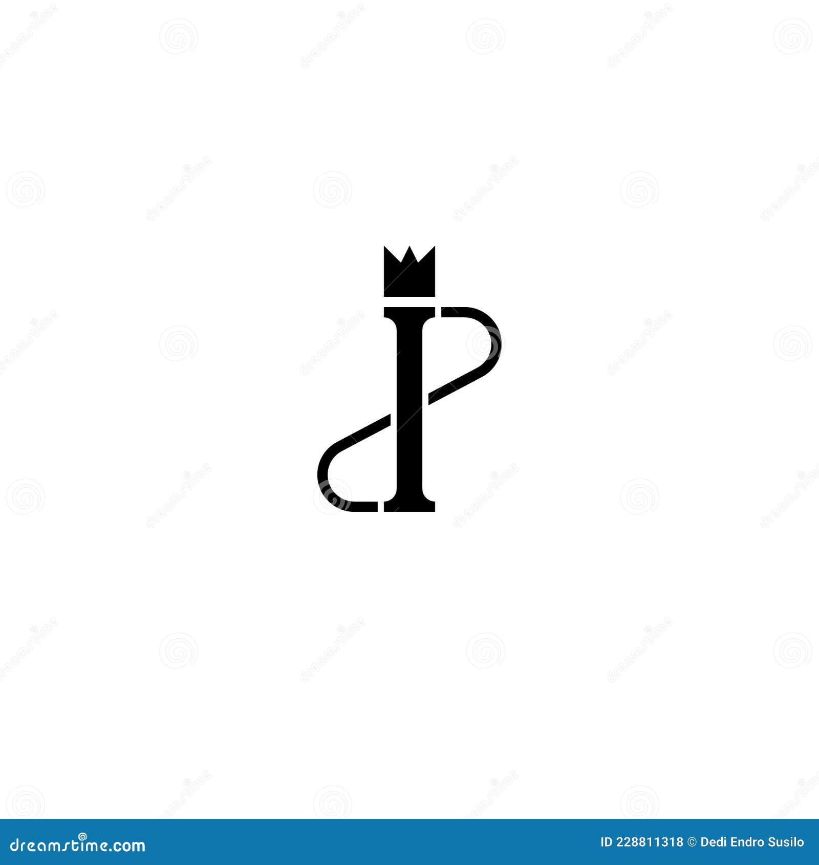 Power King Of Mount, Crown Logo Vector Royalty-Free Stock Image ...