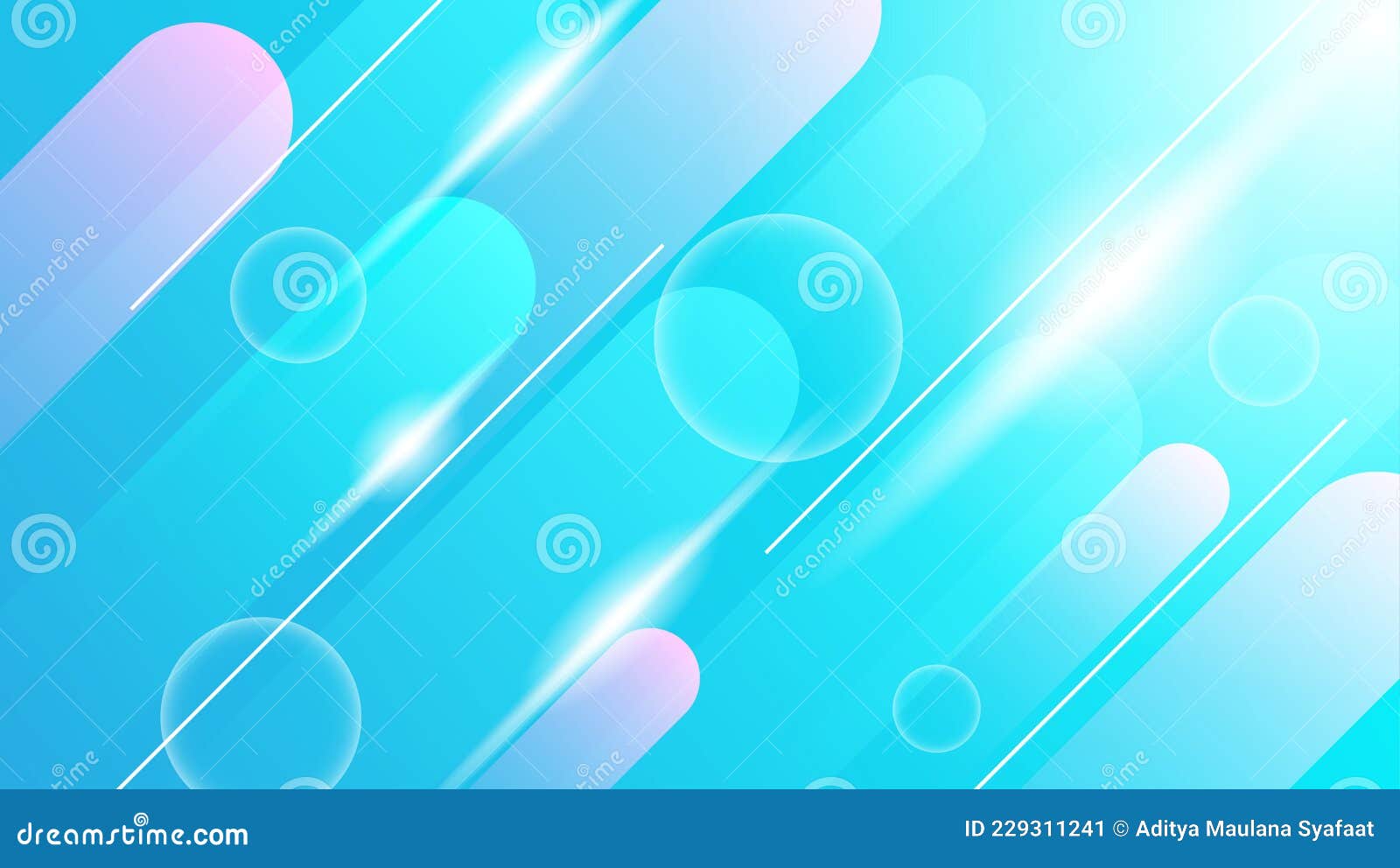 Abstract Blue Background with Light Stock Vector - Illustration of ...