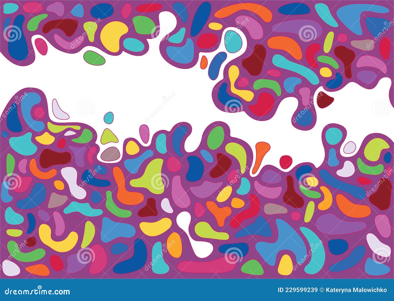 Psychedelic Color Background Vector Art Stock Vector - Illustration of ...