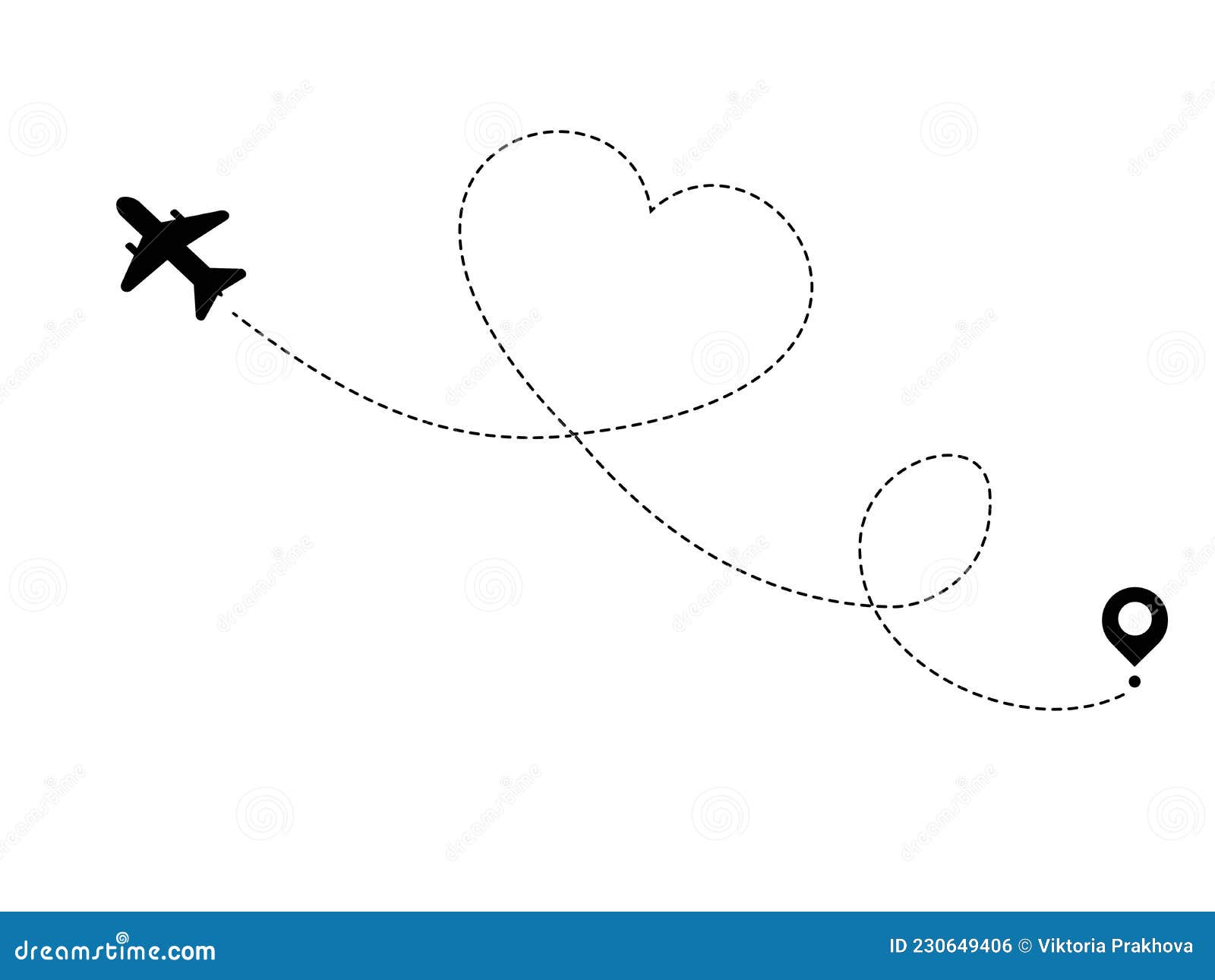 Airplane Routes On Maps. Plane Paths On World Maps Vector Illustration ...