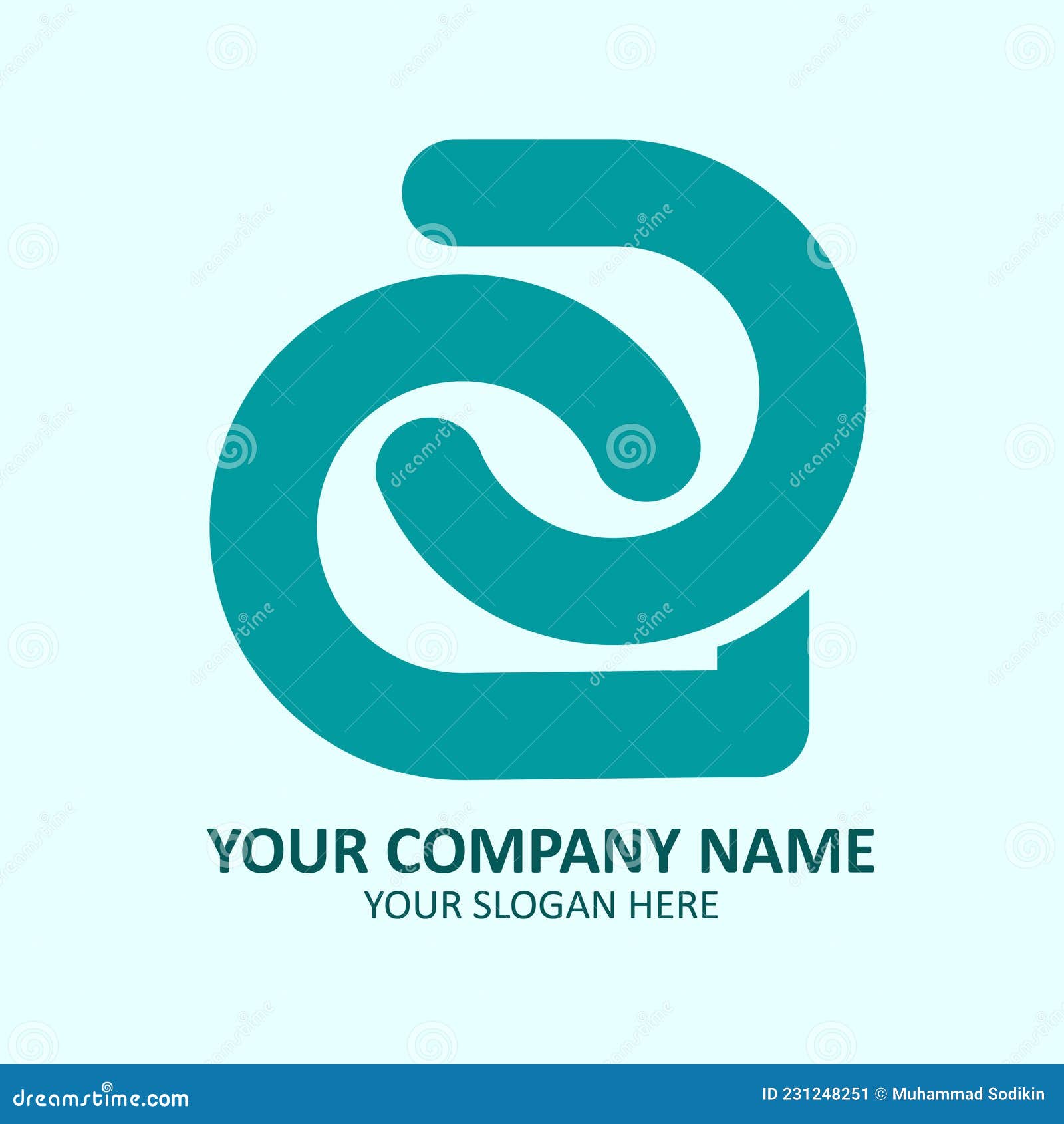 Simple Logo Design for Your Company or Business Identity. Stock ...