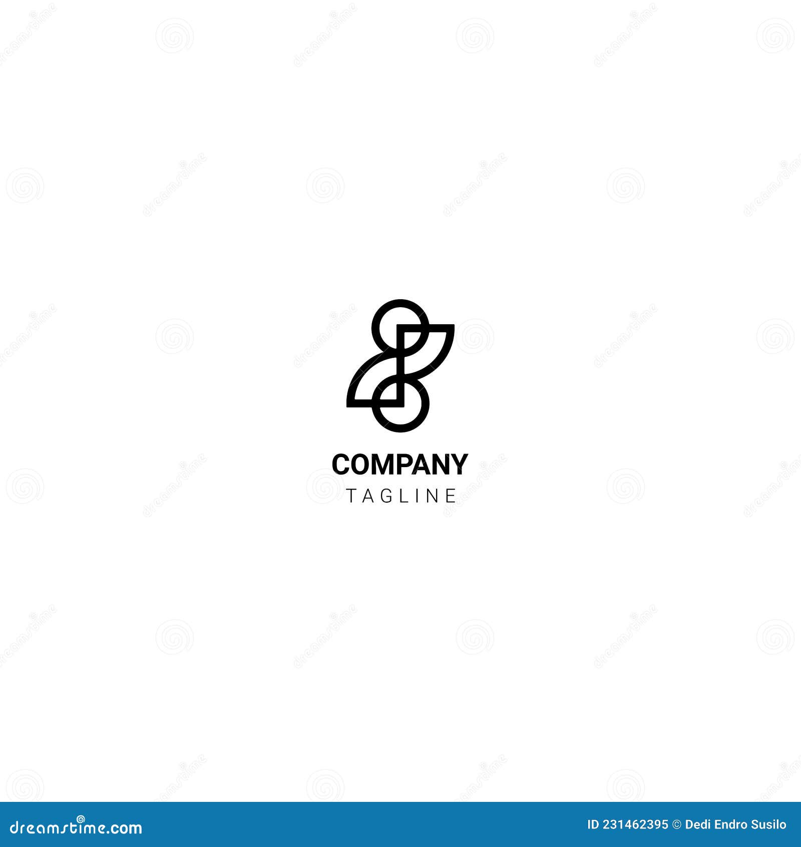 Logos, Icons, Symbols, Geometric Monograms Have the Meaning of Balance ...