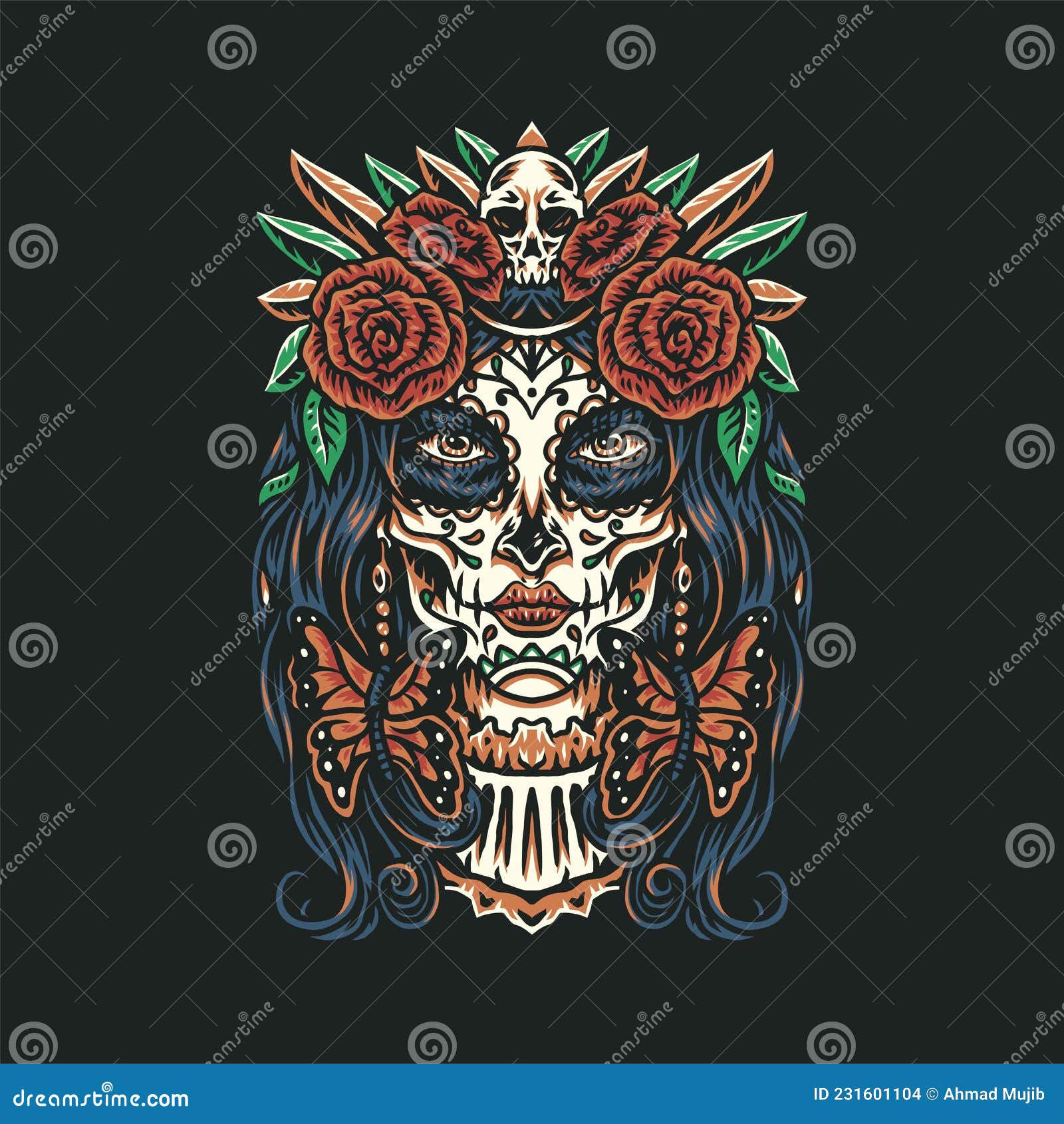 Dead Rose Frame Royalty-Free Stock Image | CartoonDealer.com #2193418