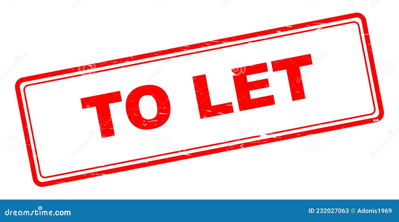 To let stamp on white stock illustration. Illustration of mortgage ...