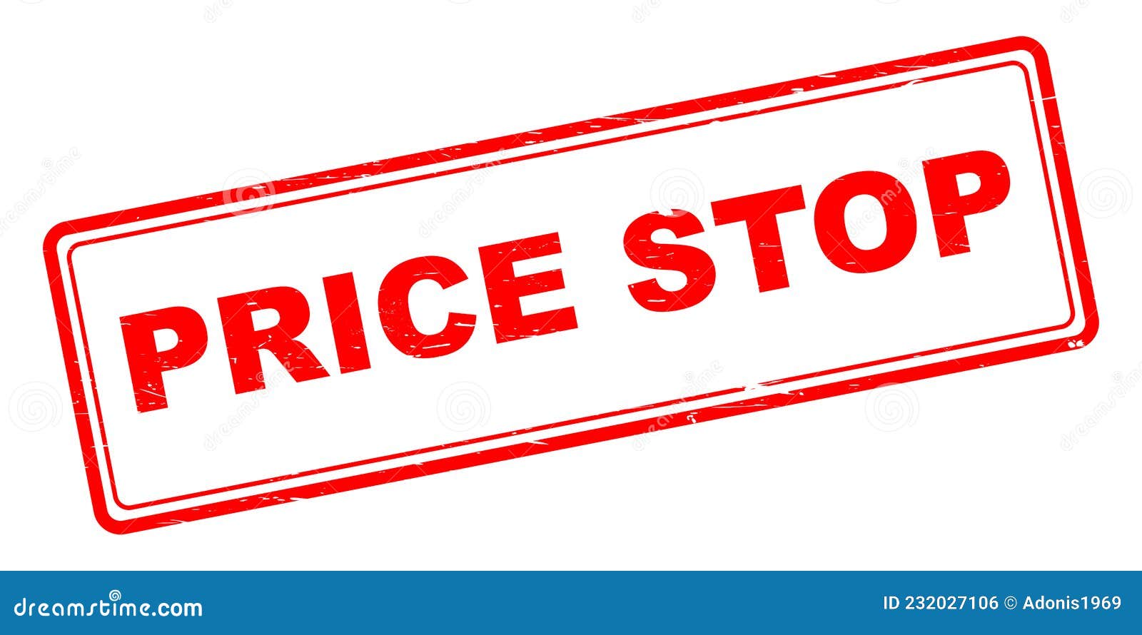 Price stop stamp on white stock illustration. Illustration of order ...