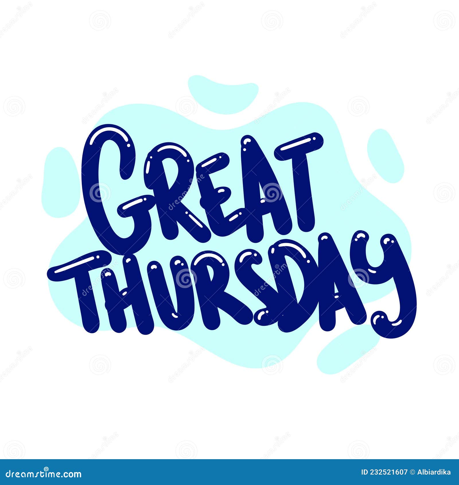 Great Thursday Quote Text Typography Design Graphic Vector Stock Vector ...