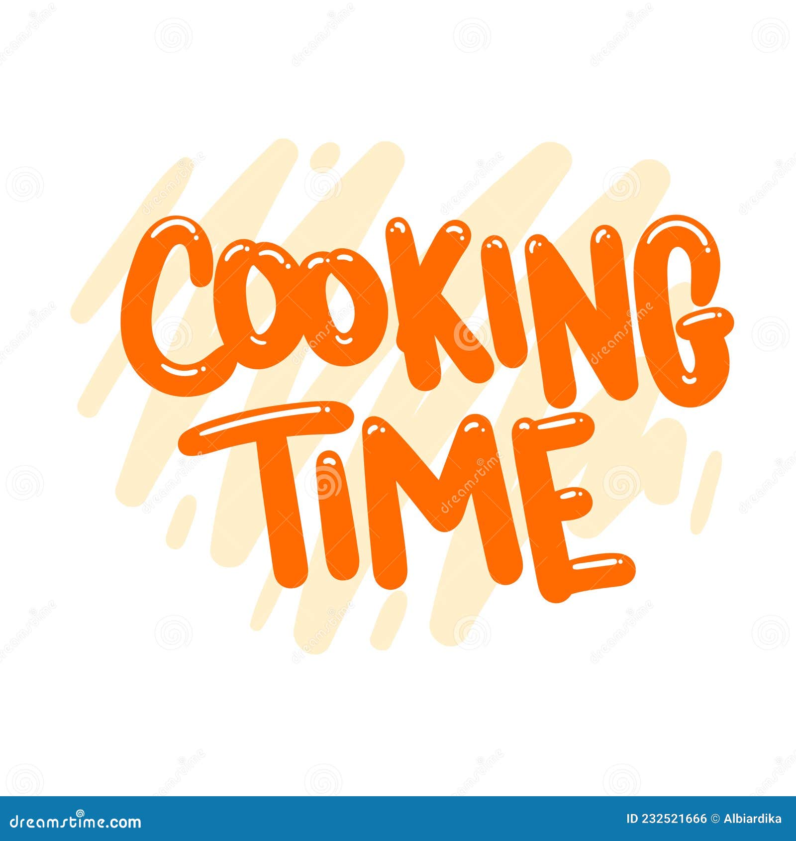 Cooking Time Quote Text Typography Design Graphic Vector Stock Vector ...