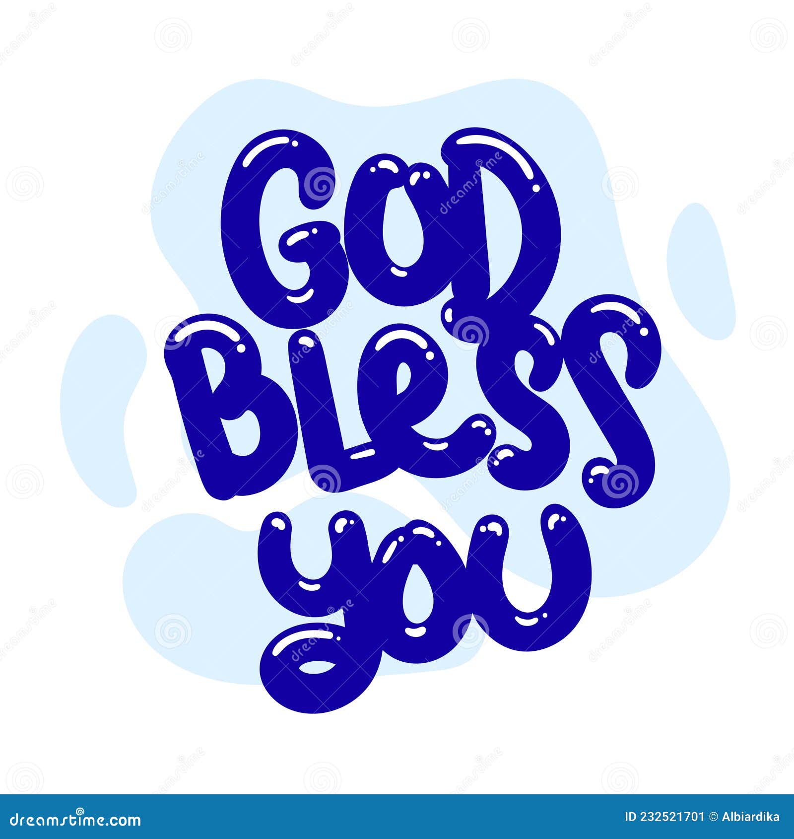 God Bless You Quote Text Typography Design Graphic Vector Stock Vector ...