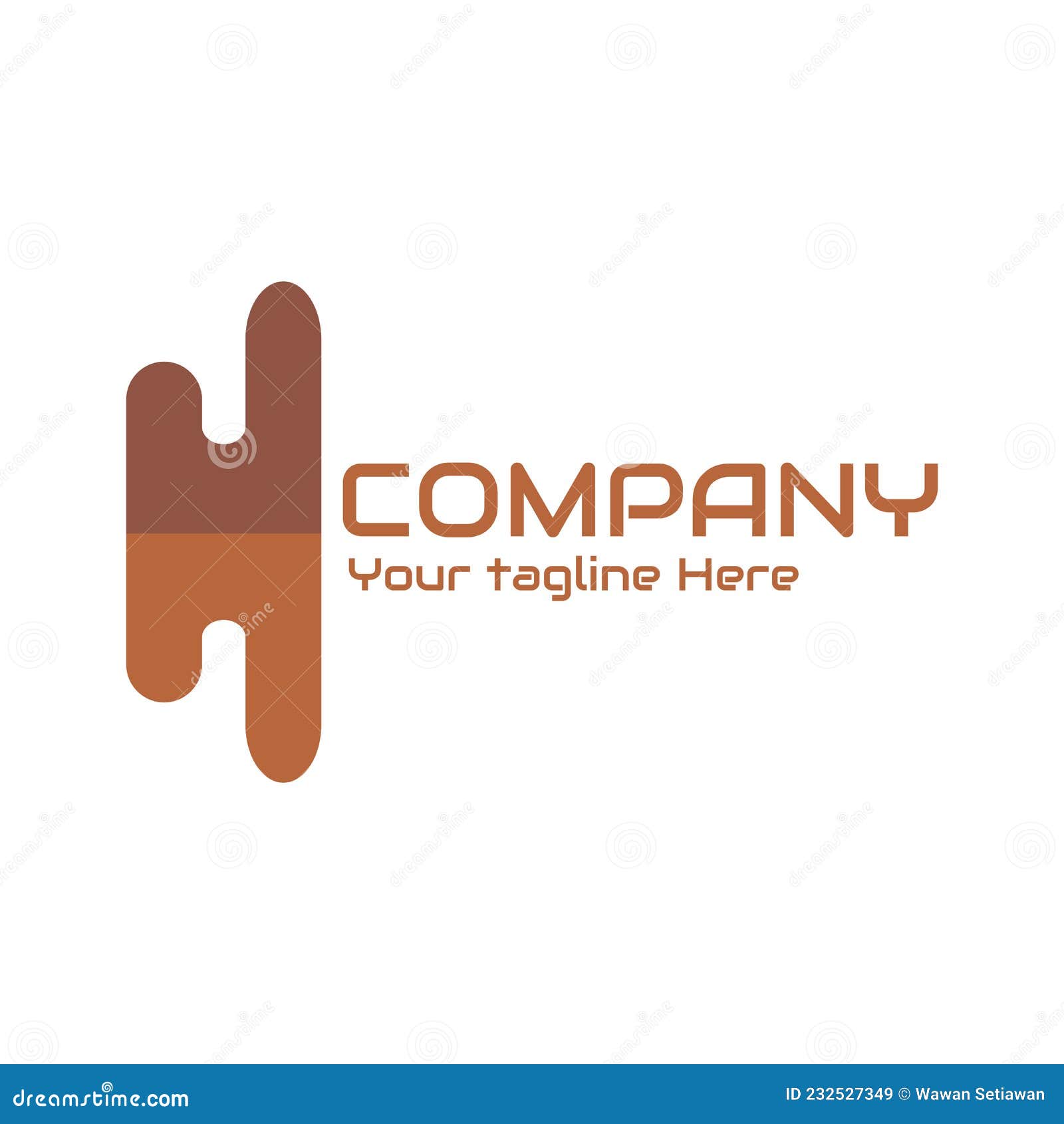 Illustration Vector Graphic of Brown Company Logo Stock Vector ...