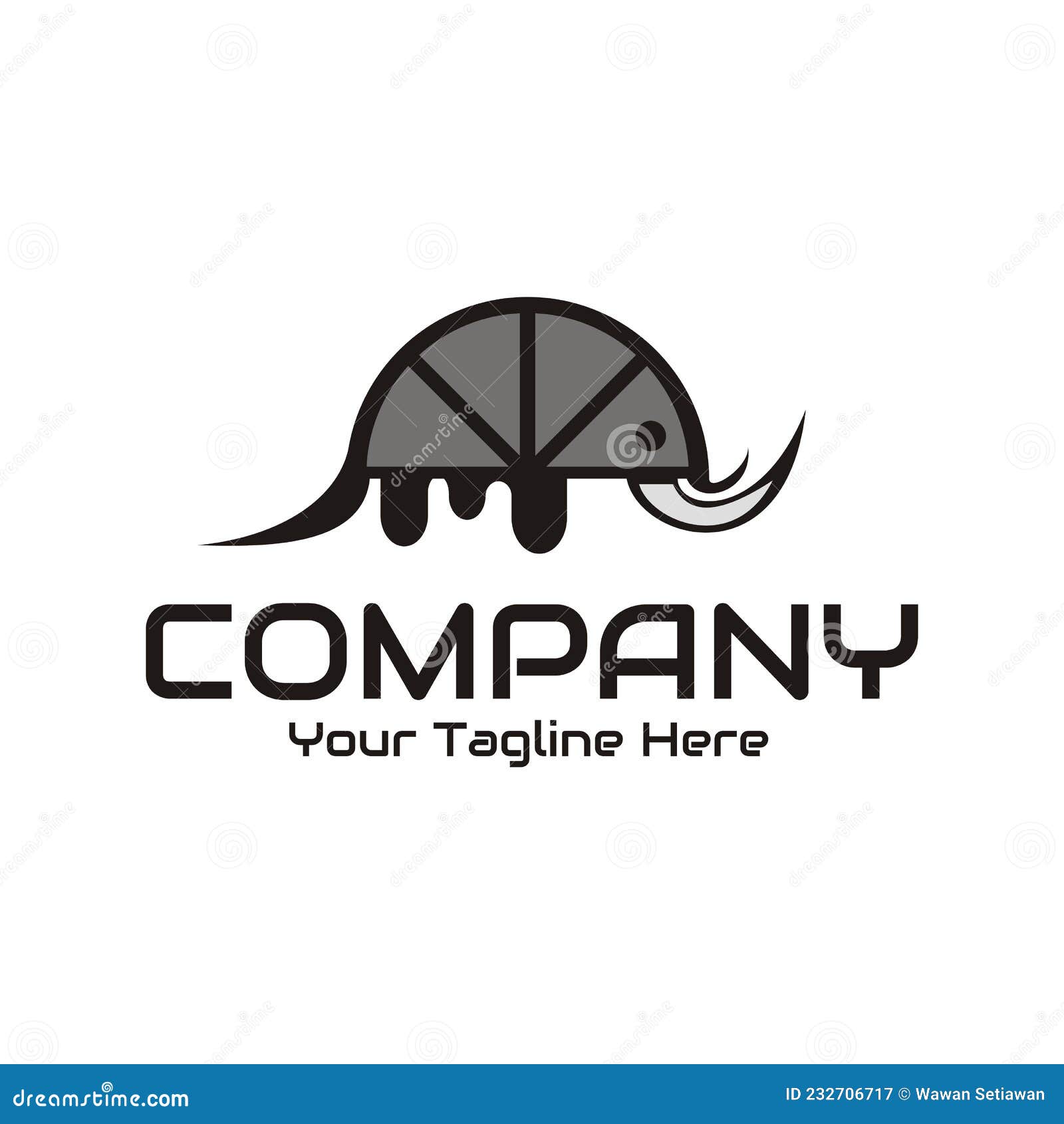 Illustration Vector Graphic of Black Mite Logo, Stock Vector ...
