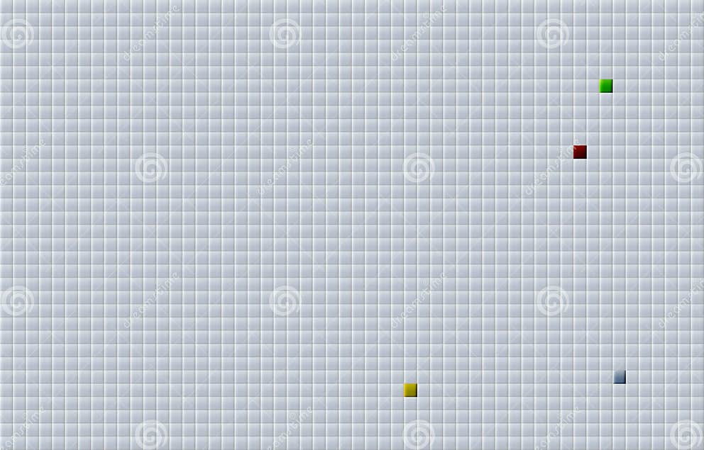 3D Square Grids Wallpaper. Basic RGB Stock Vector - Illustration of ...