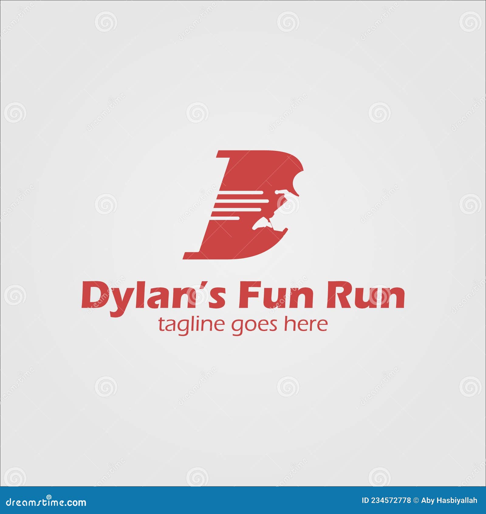 Fun Run Logo Design Template Stock Vector - Illustration of brand ...