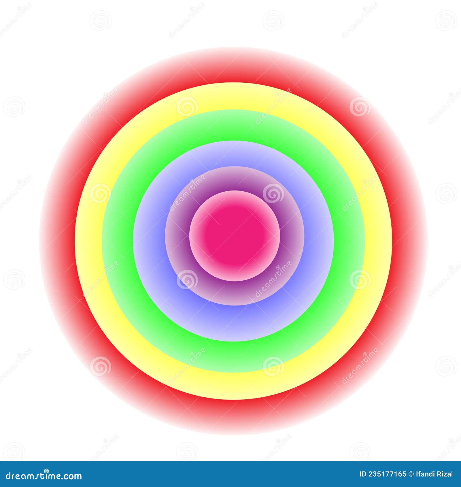 Design Illustration of Rainbow and Colorful Design Stock Vector ...
