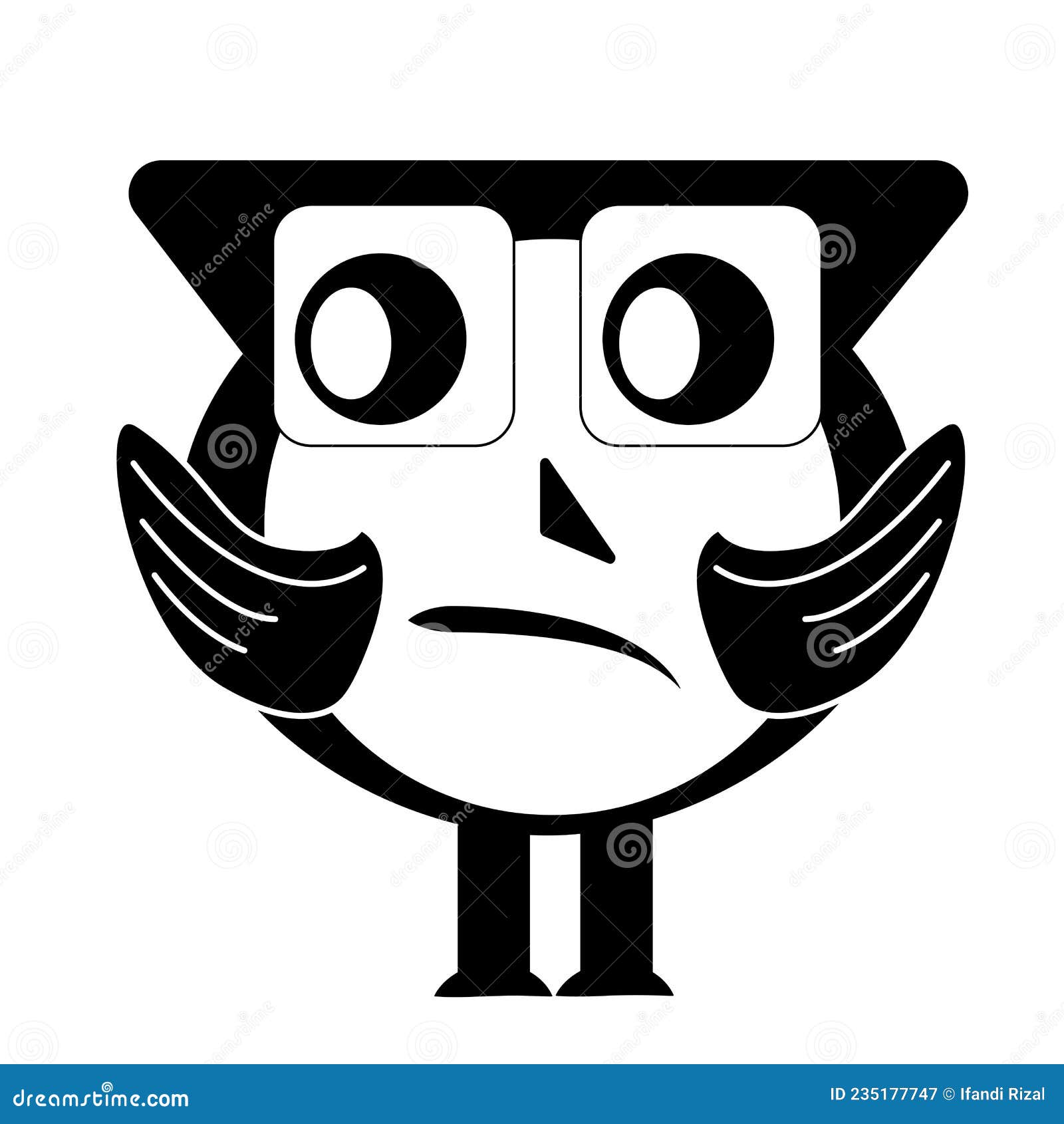 Design of Characters and Design Icon for Logo Stock Vector ...