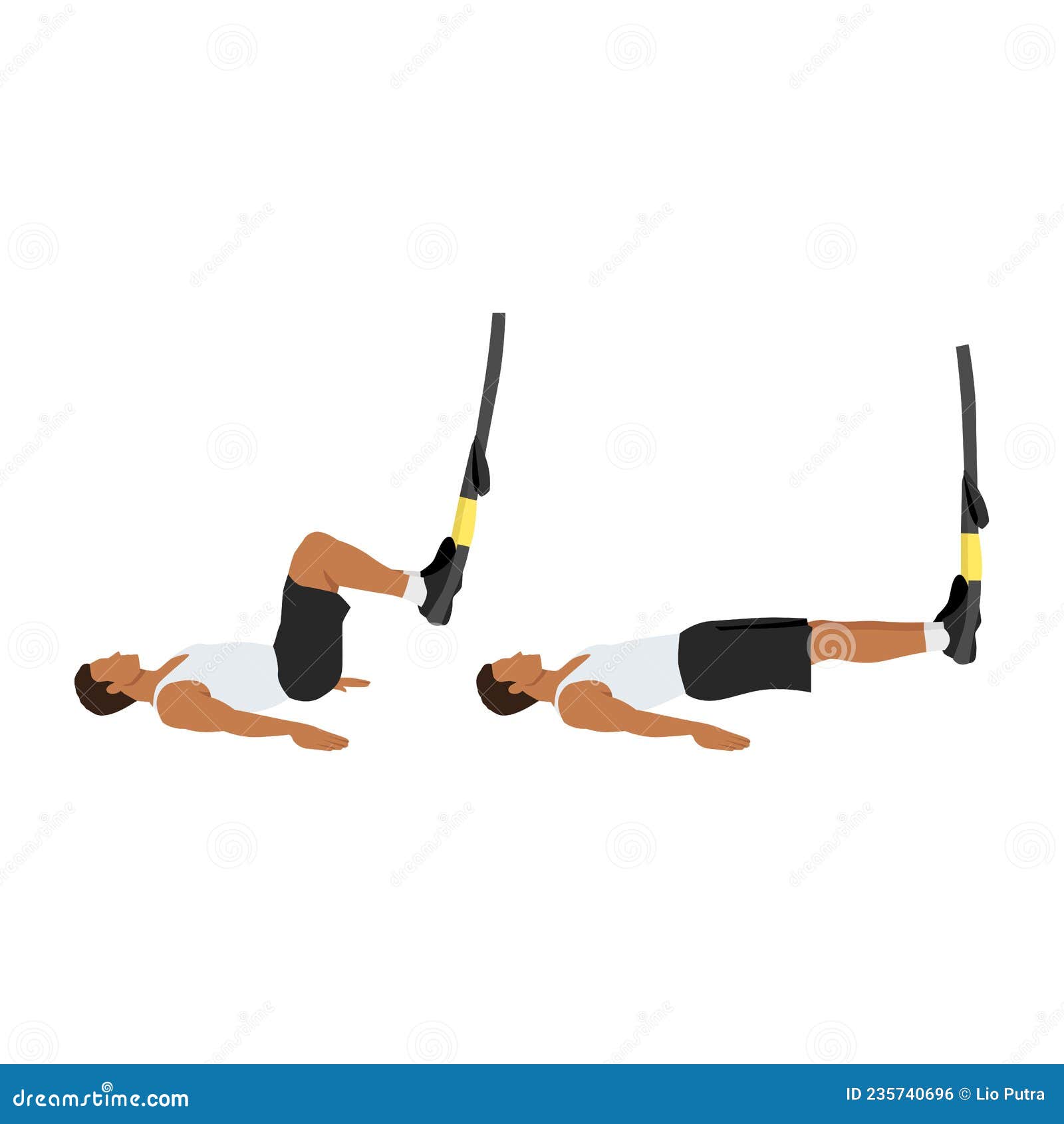 Hamstring Curl Stock Illustrations – 6 Hamstring Curl Stock ...