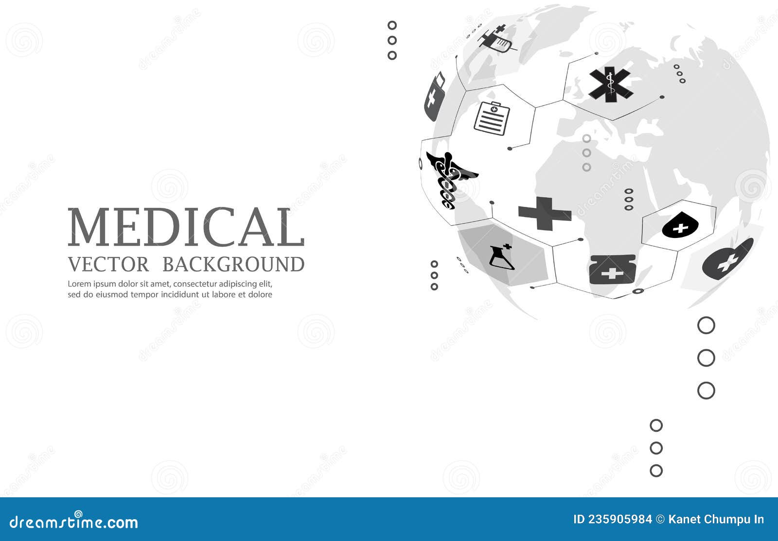 Vector World Medical White Vector Background Stock Vector ...
