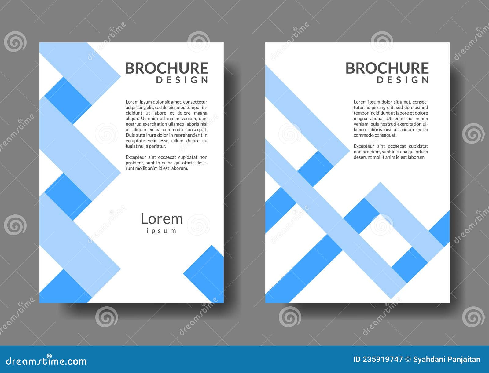 Simple Pamphlets Designs