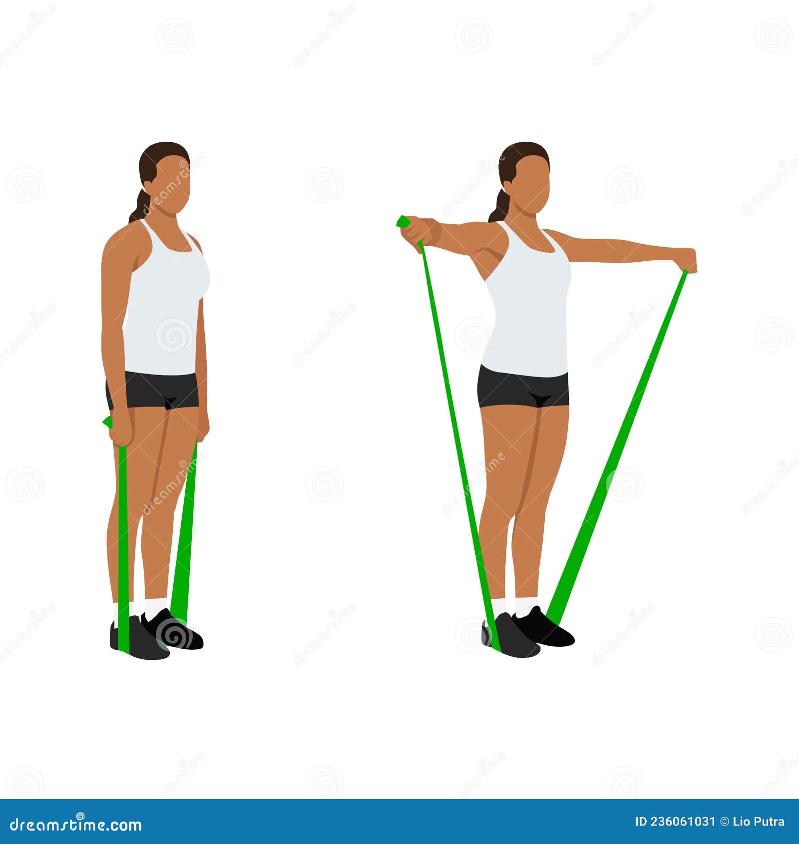 Lateral Raises DBWorkout Stick Figure Reference Stock Photography ...