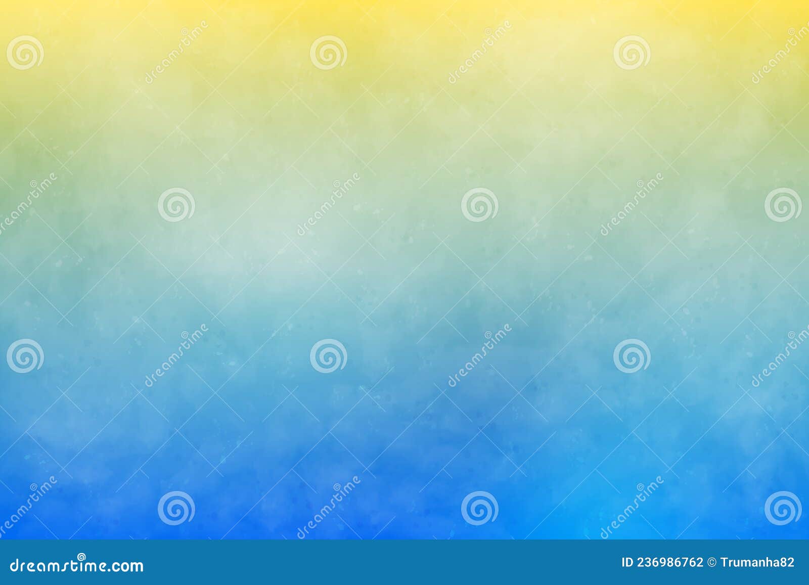 Vector Abstract Blue and Yellow Gradient Background with Watercolor ...